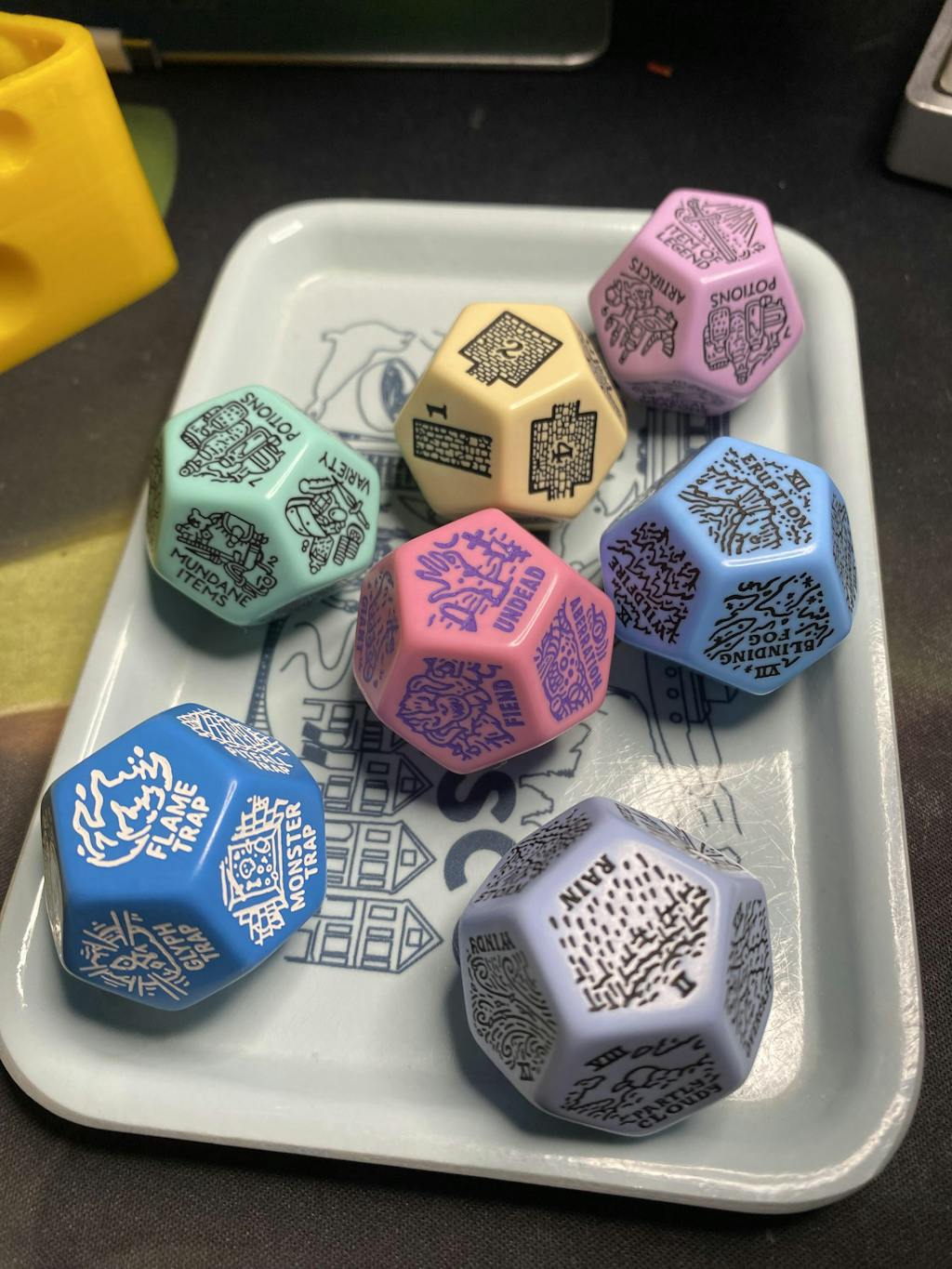 Monster Generator Die | D&D Random Encounter Creation Dice, Enemies/Mo ...