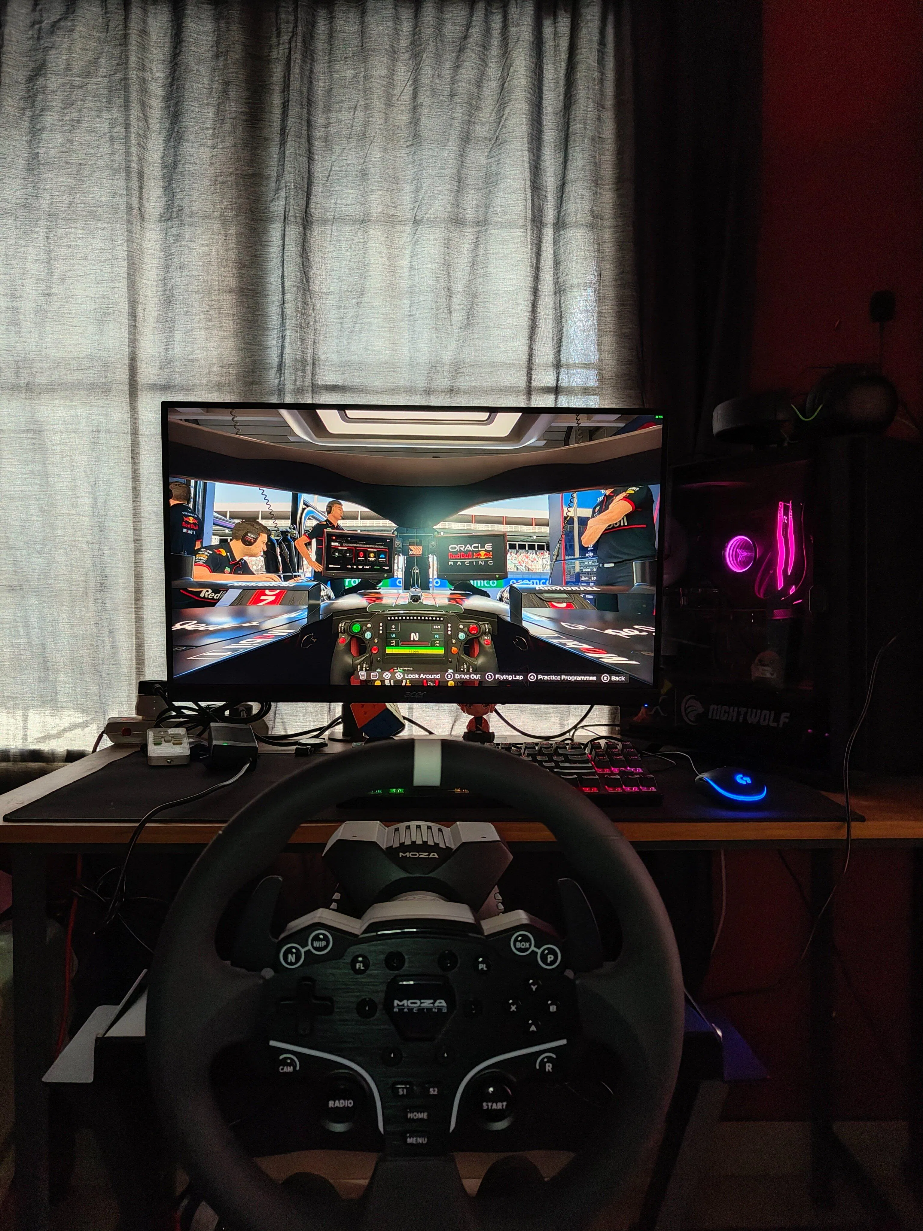 MOZA R3 RACING WHEEL AND PEDALS FOR PC ONLY – Virtualracinghub.com