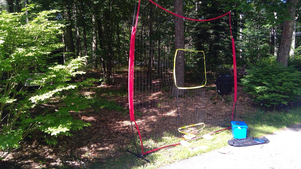 10’W x 10’H Visionary Training Net with Base – Visionary Disc Golf