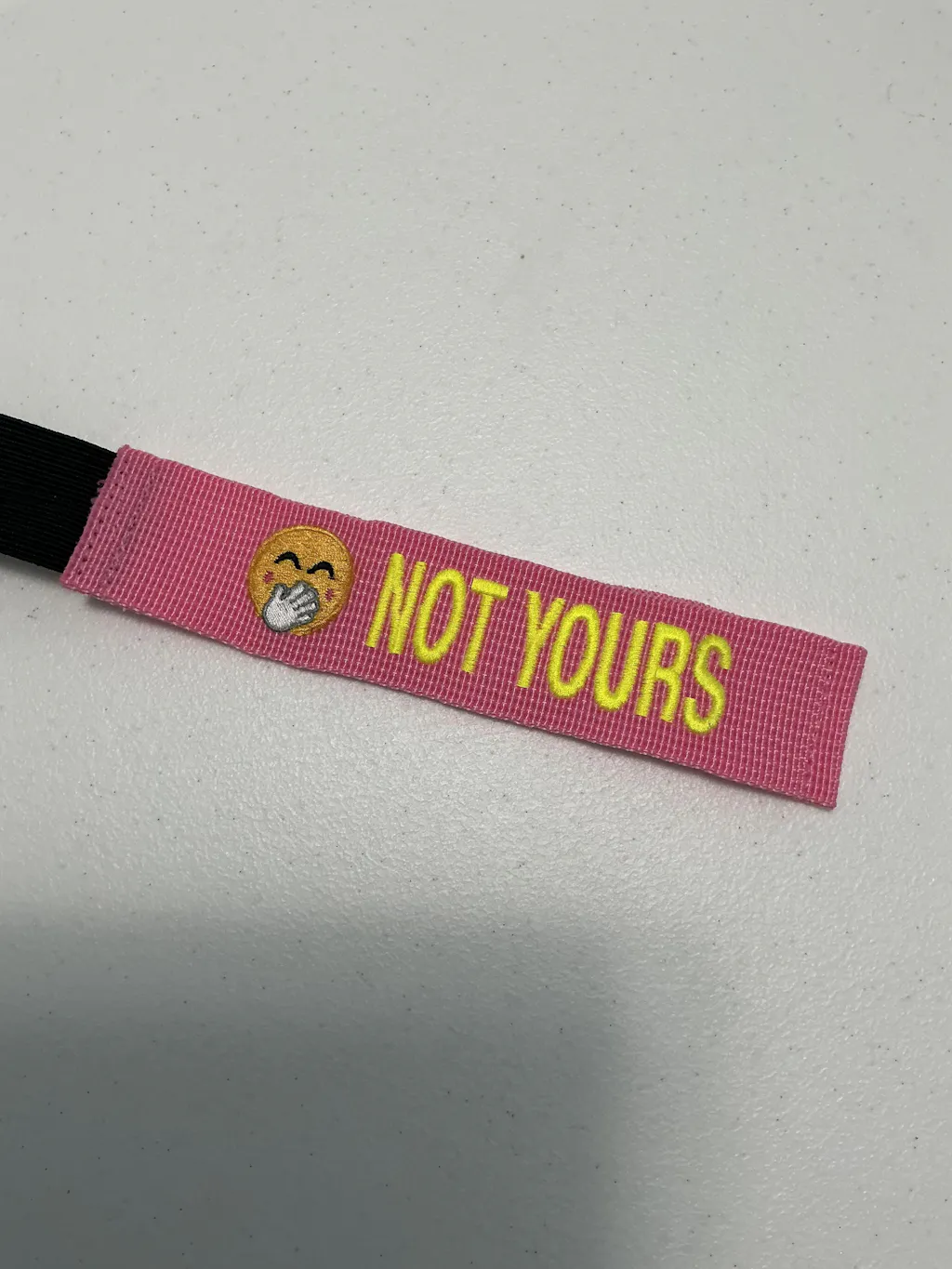 Personalized Embroidered Elastic Bag Tag for Luggage and Carryon Bags ...