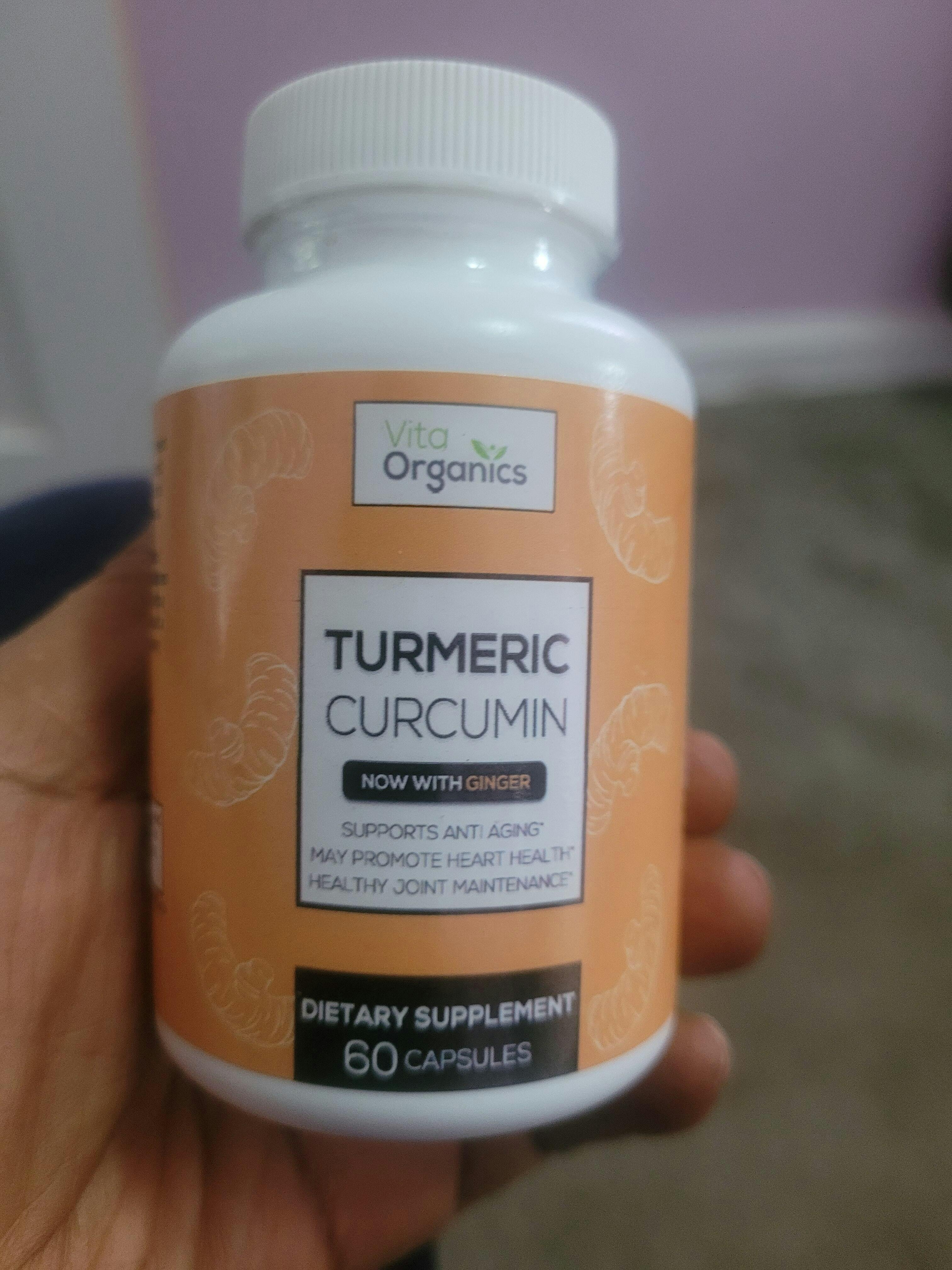 Turmeric Curcumin + Ginger – Vita Organics