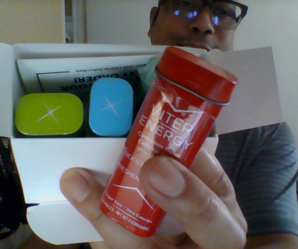 Viter Energy Strong Caffeinated Mints - 40 mg Caffeine & B-Vitamins