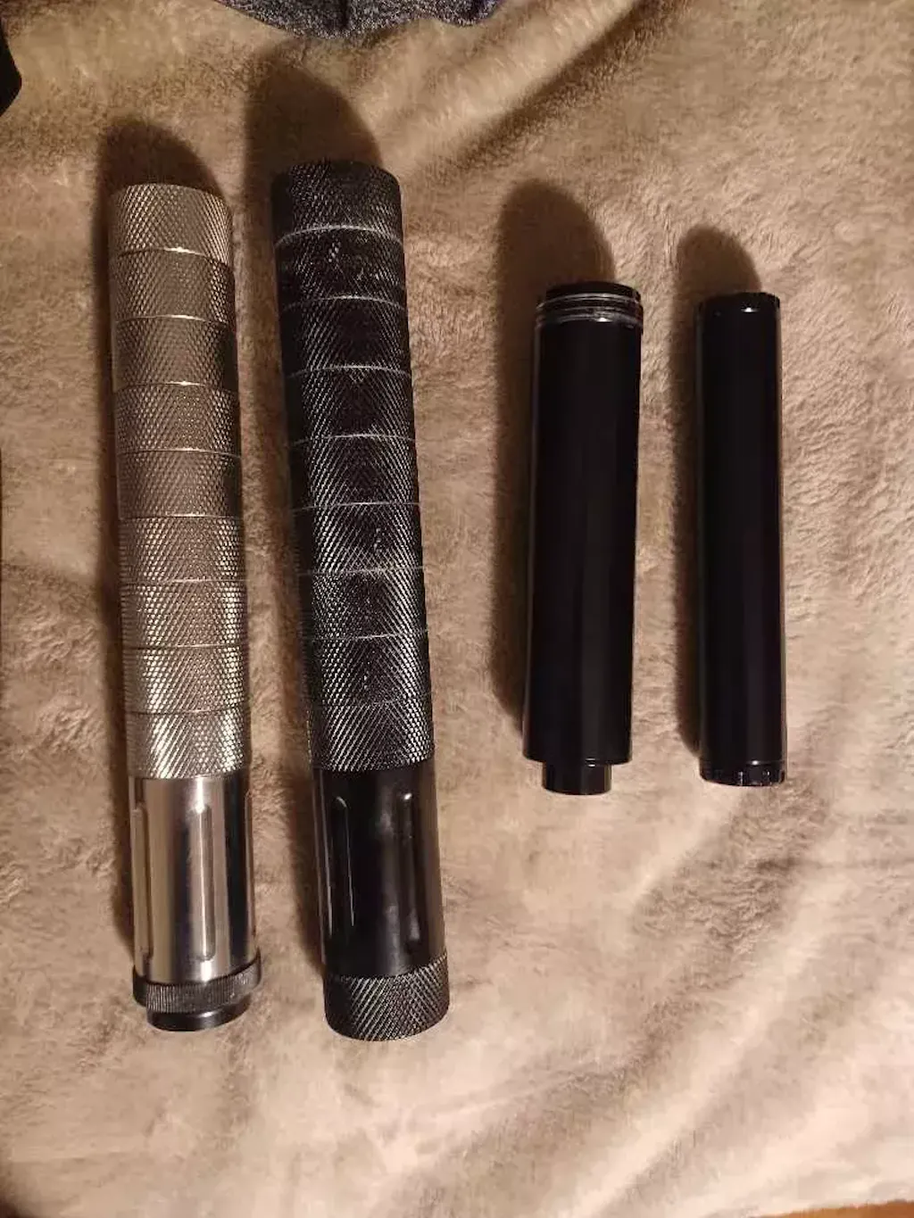 10"L Aluminum Modular Solvent Trap Kit 1.58"OD