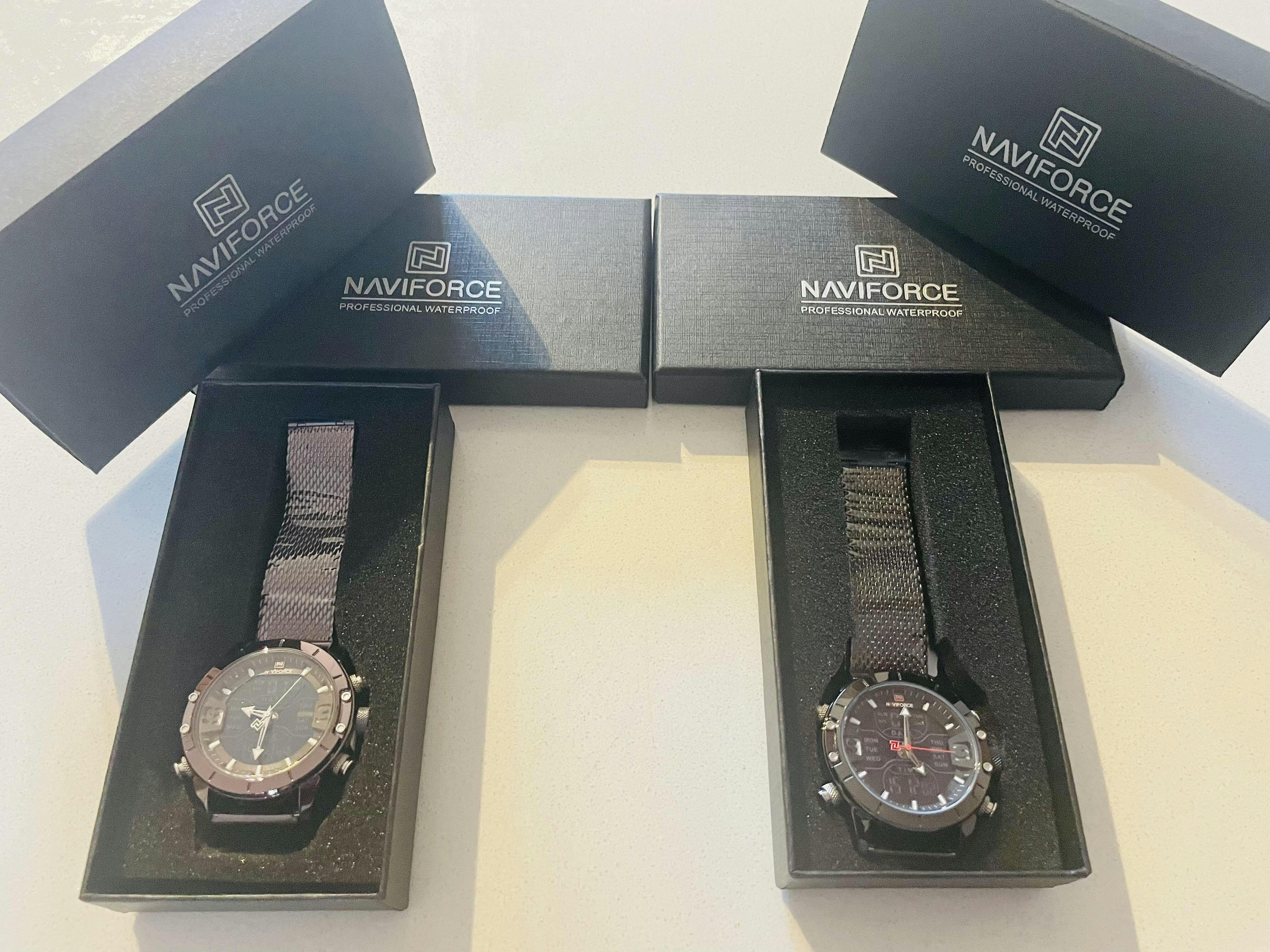 Naviforce 9153 Mens Digital/Analog Watch - Purple | Vivid Nuance South ...