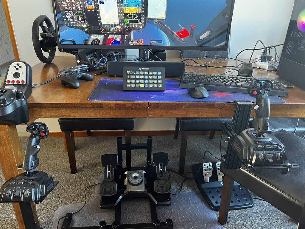 VKB Gladiator NXT Premium flight sim joystick