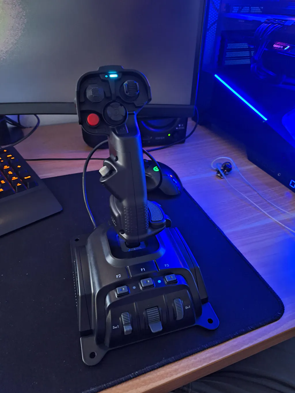 VKB Gladiator NXT Premium flight sim joystick