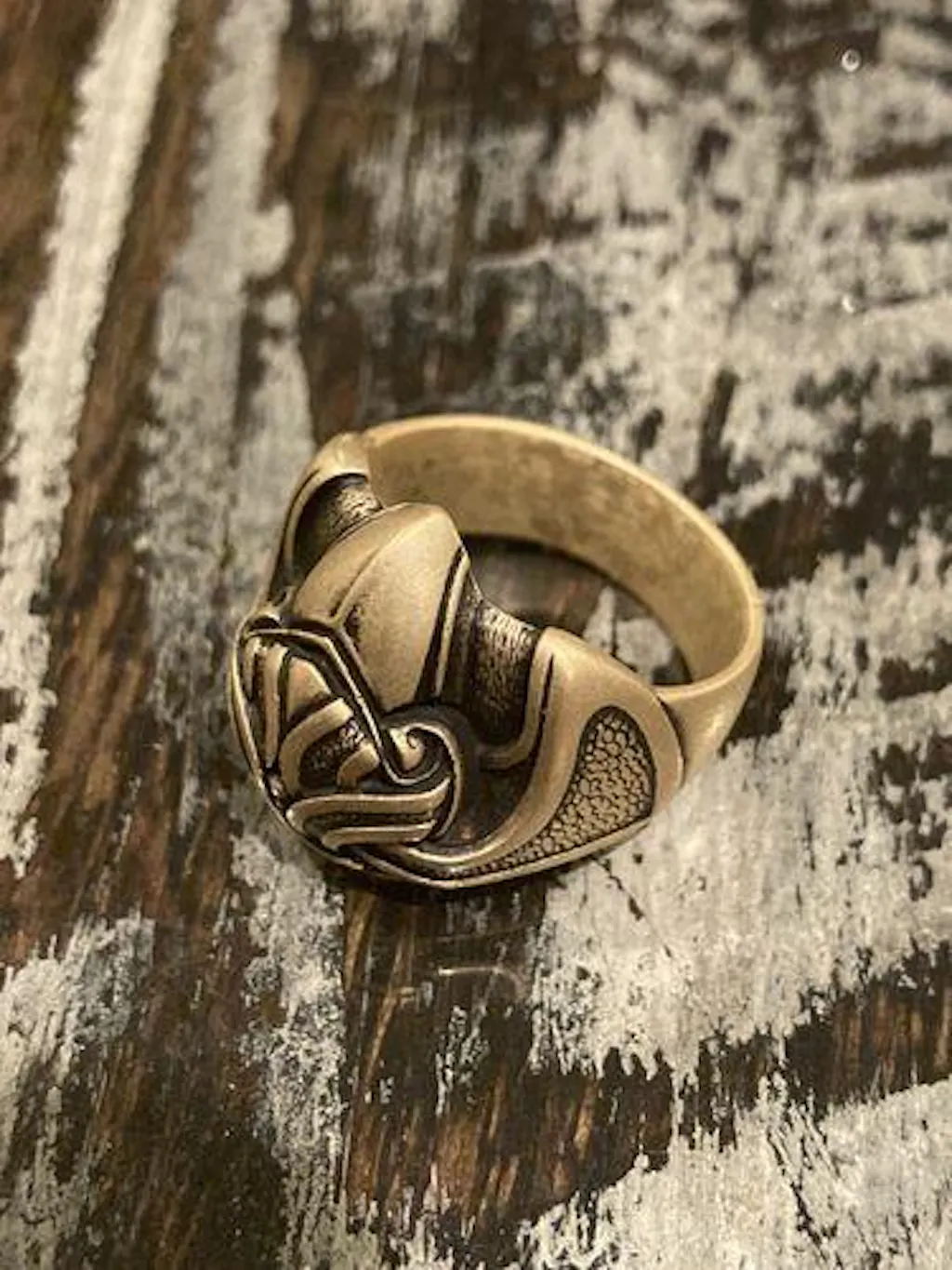 Odin's Crow Bronze Nordic Ring | Handmade | Viking Jewellery – vkngjewelry
