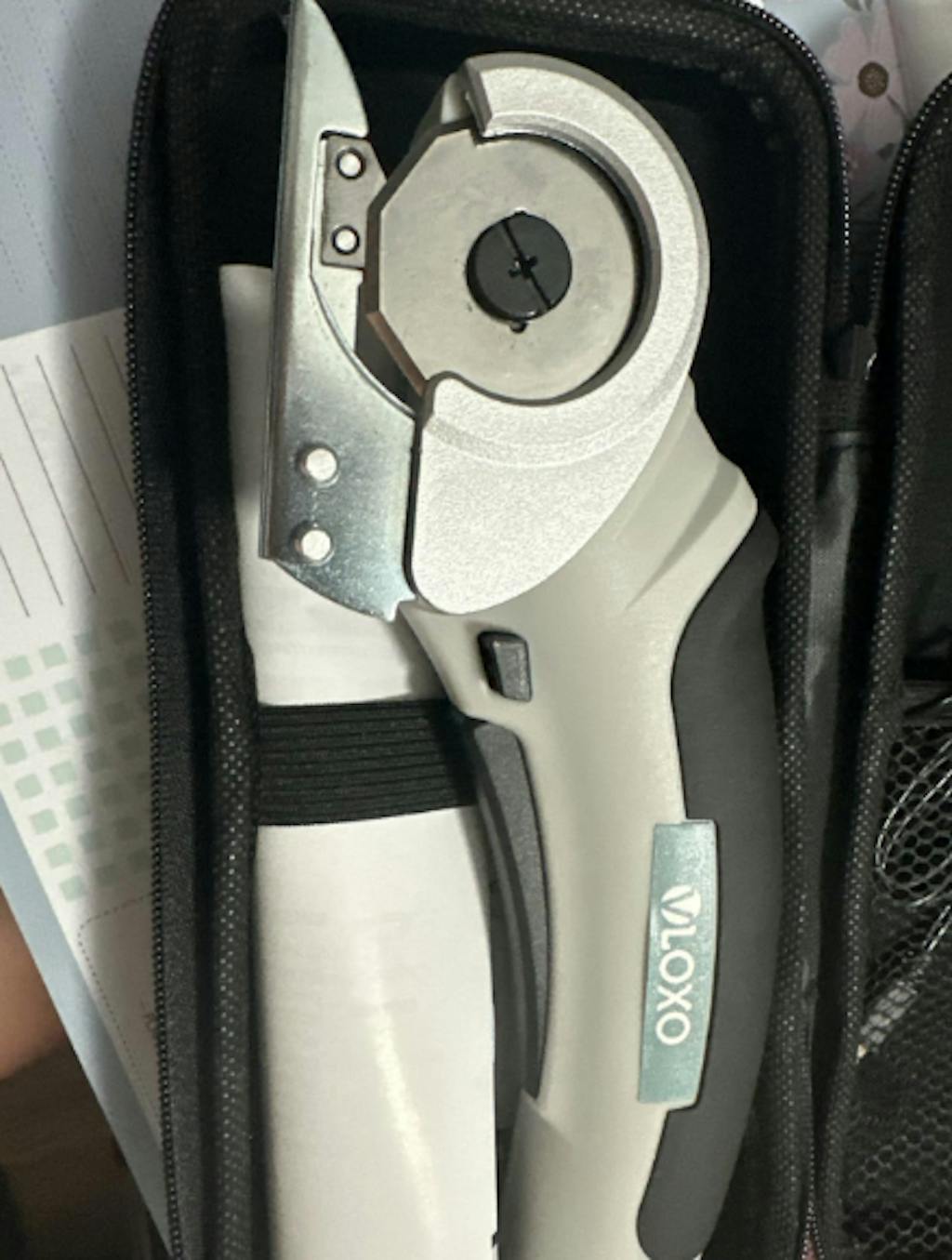 VLOXO Cordless Electric Scissors with Safety Lock Rechargeable Muti-Cu