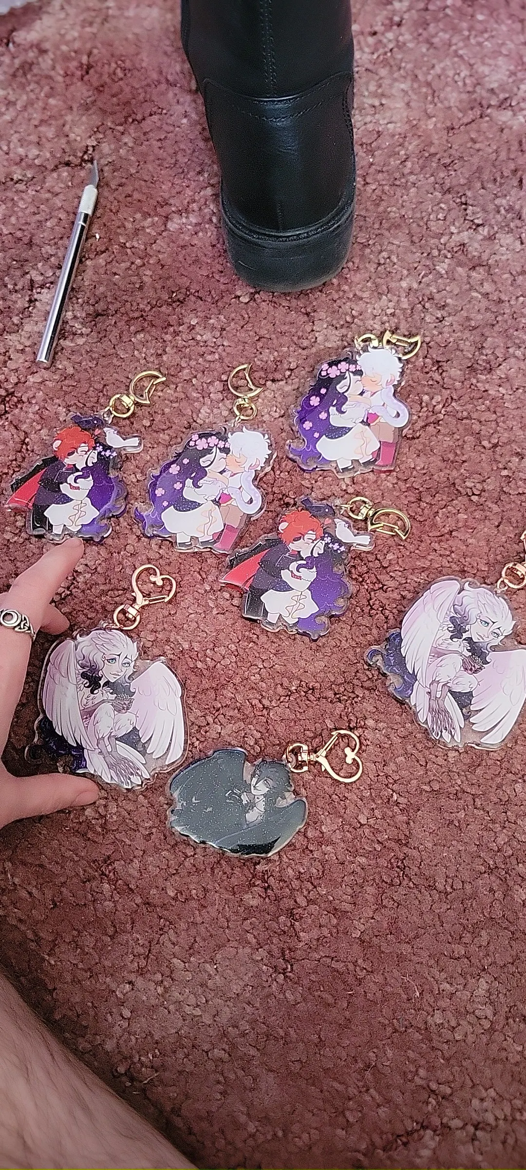Custom Epoxy Keychain – VOGRACE