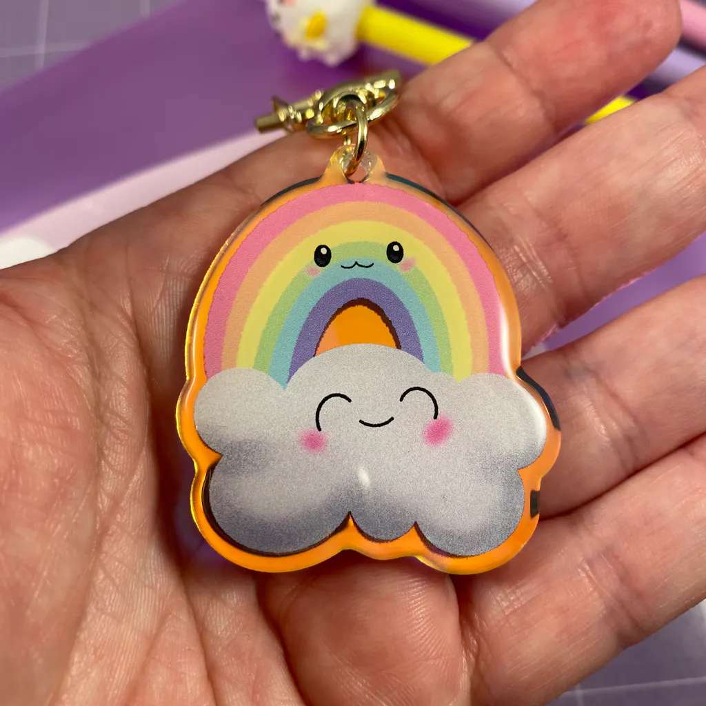 Custom Rainbow Acrylic Charms – VOGRACE