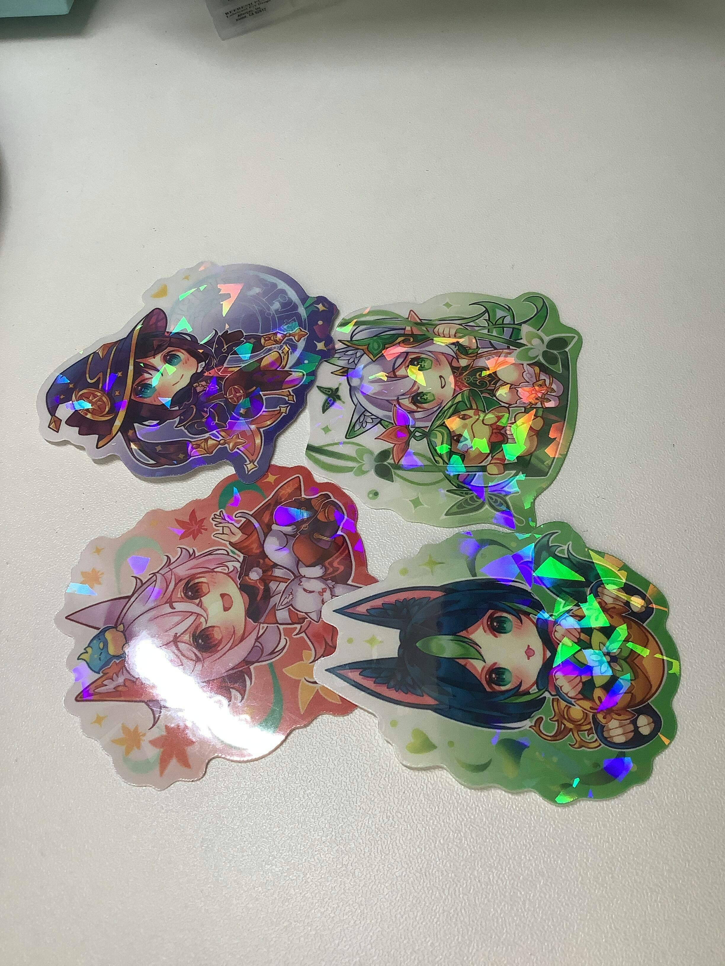 Custom Vinyl Holographic Stickers – VOGRACE