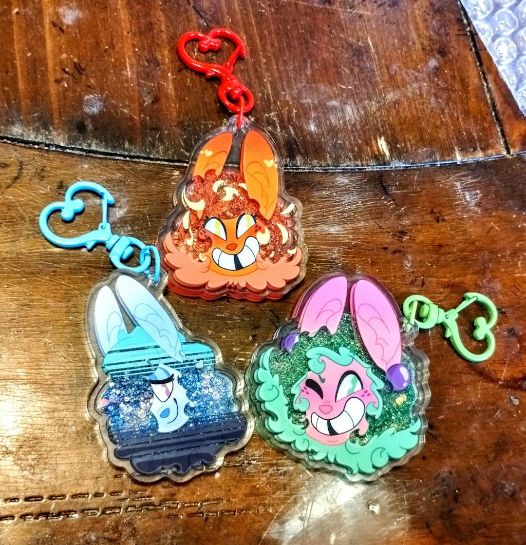 Custom Quicksand Liquid Keychains – VOGRACE