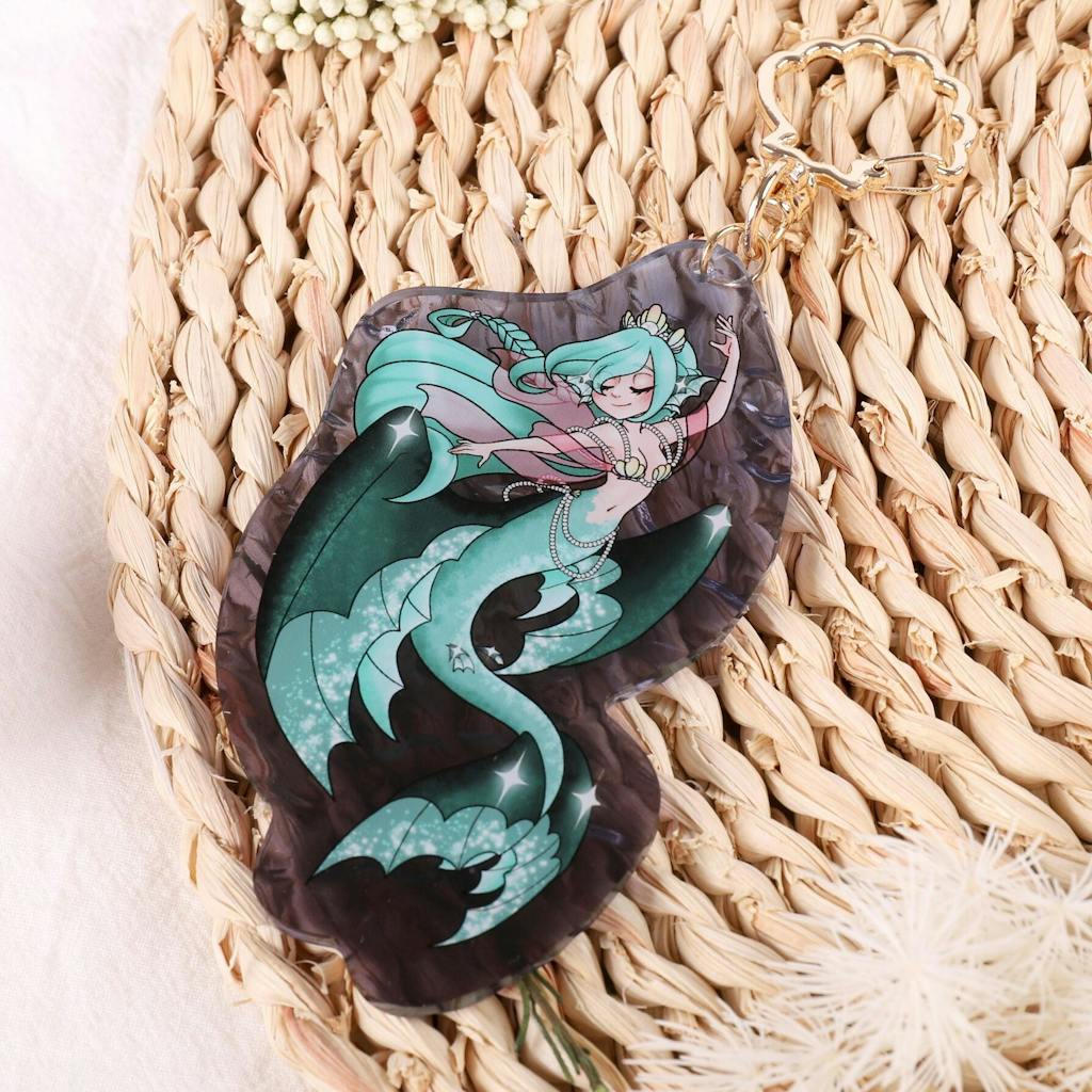 Custom Ripple Acrylic Keychains – VOGRACE