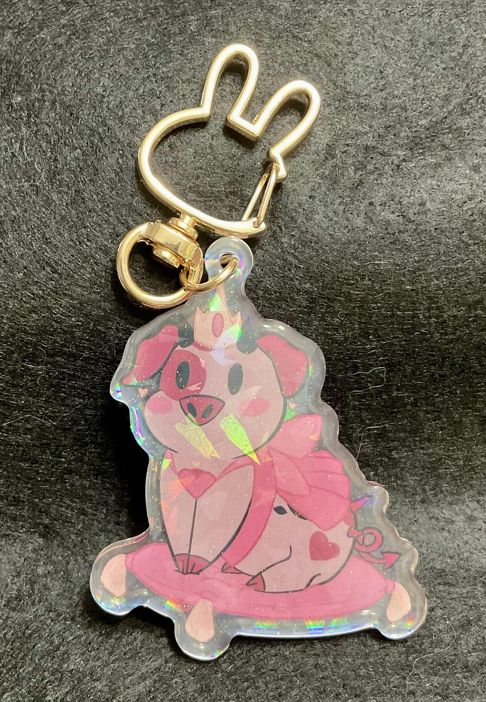 Custom Stickers Keychain Samples – VOGRACE