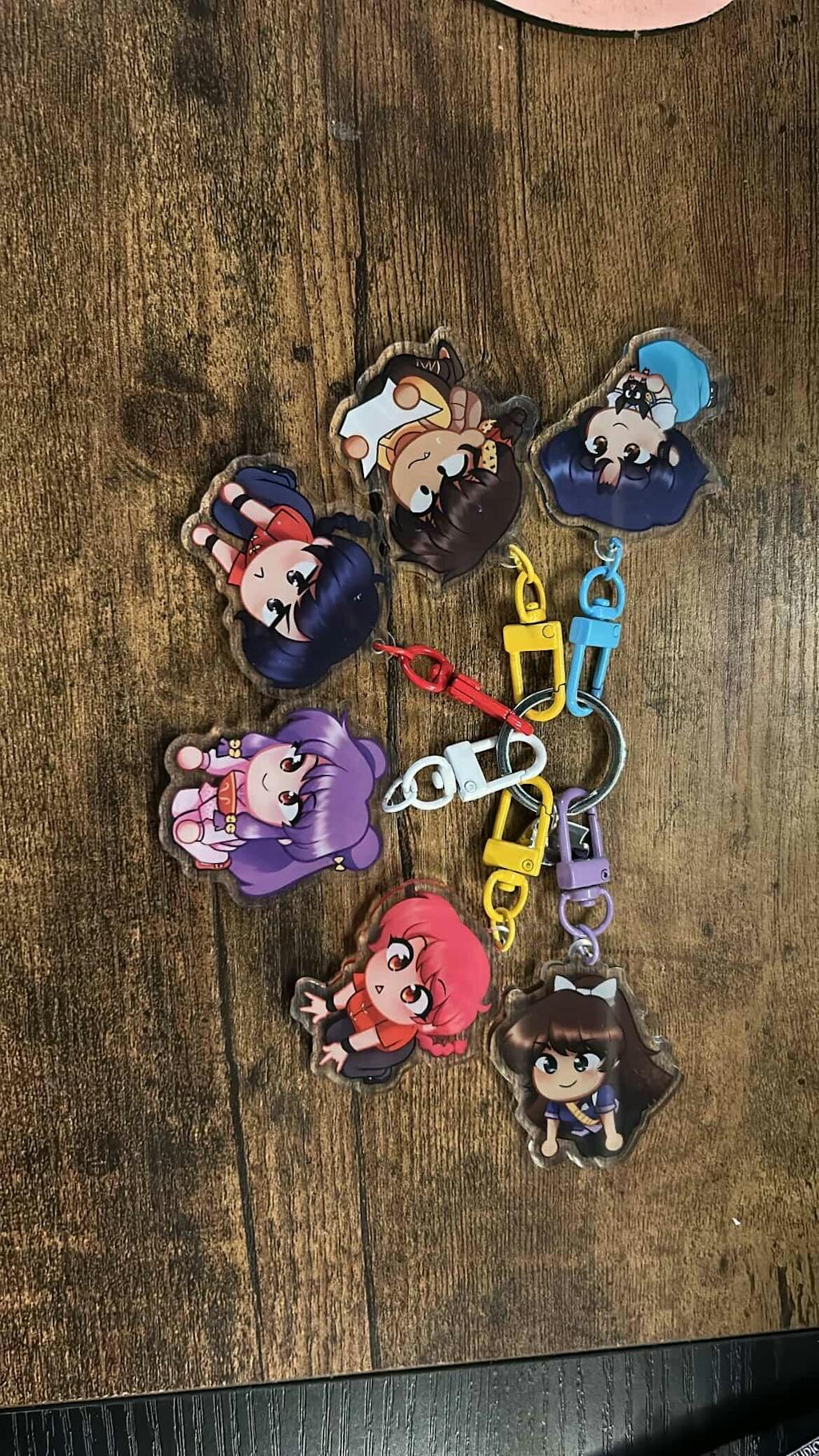 Custom Clear Acrylic Keychains – VOGRACE