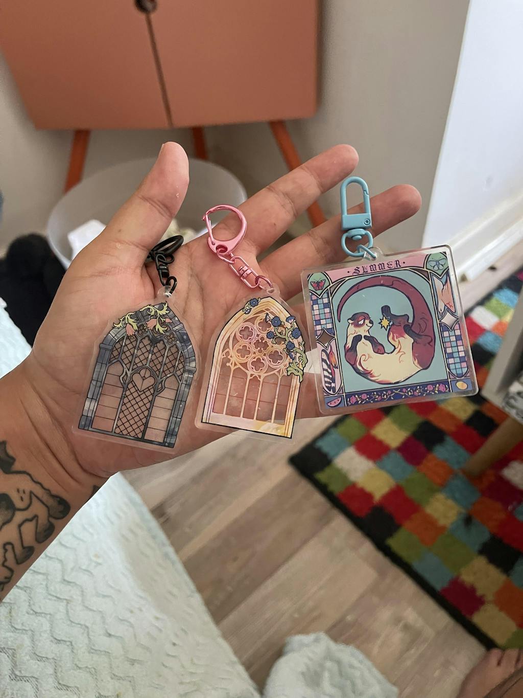 Custom Clear Acrylic Keychains – VOGRACE