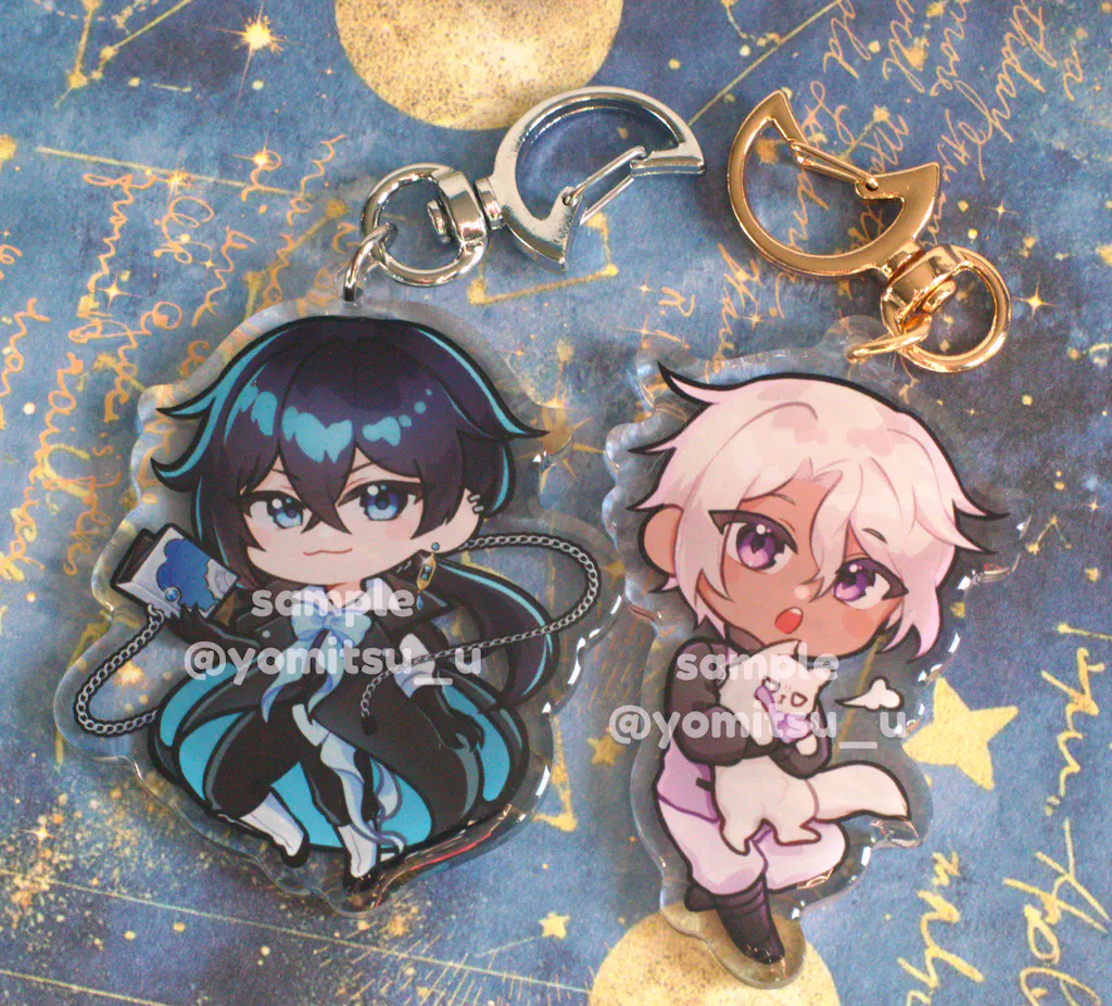 Custom Epoxy Keychain – VOGRACE