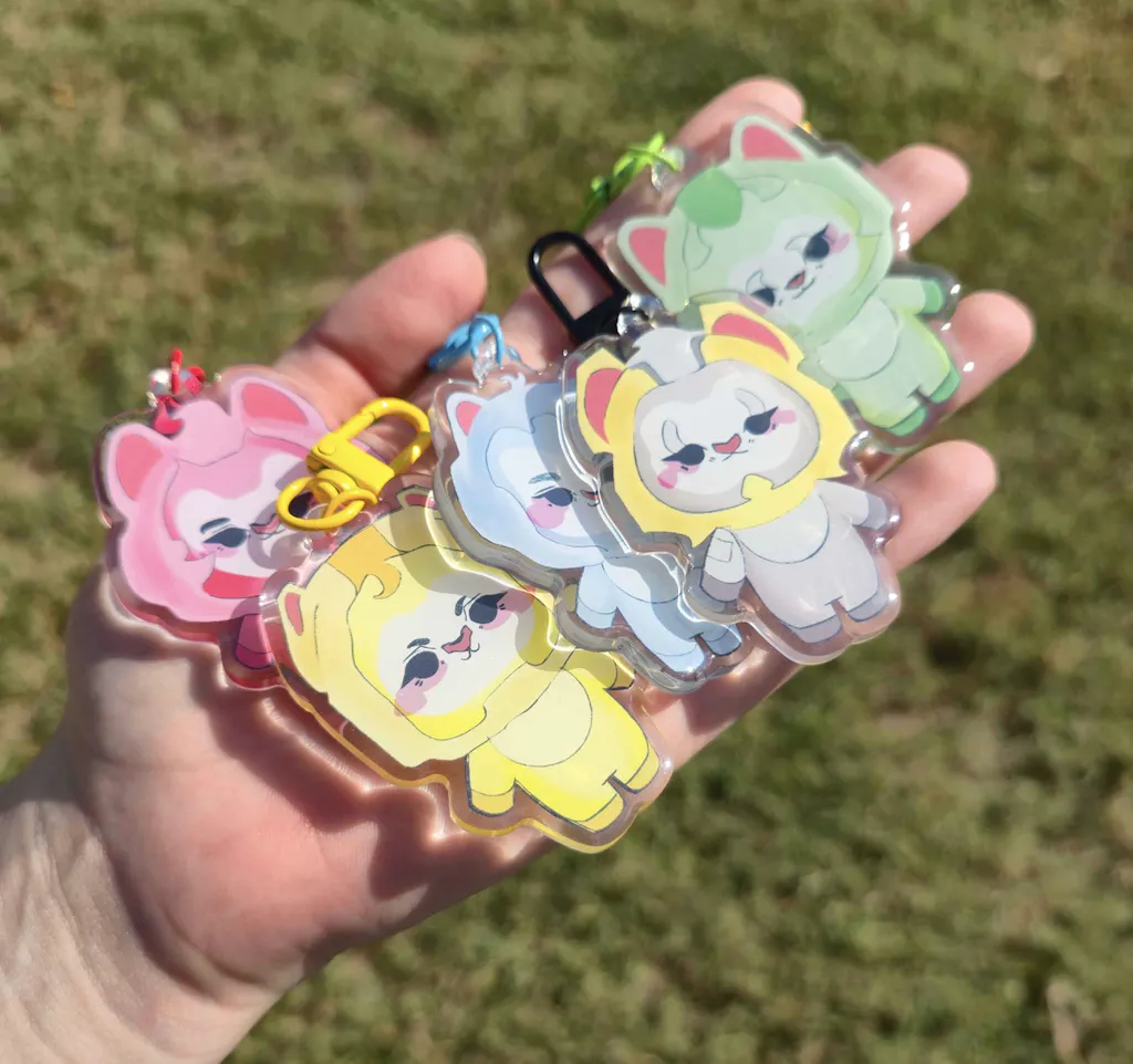 Custom Epoxy Keychain – VOGRACE