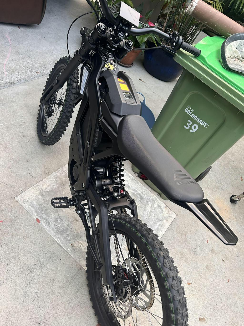 E Ride Pro SS 2.0 - Long Range Electric Dirt EBike 72V 12KW ...
