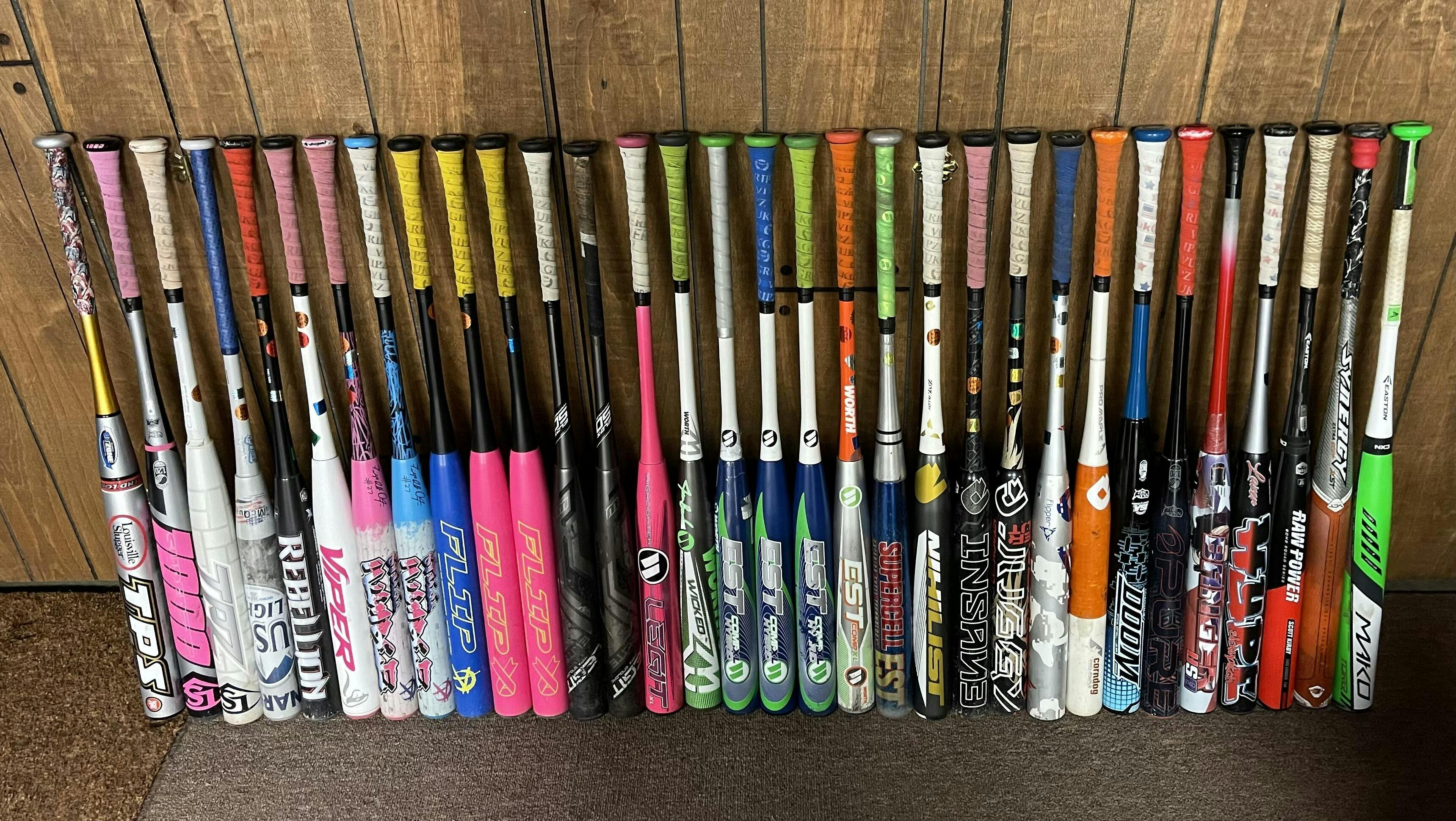 Blue Bat Grip Tape | Blue Bat Grip with White Designs – VukGripz