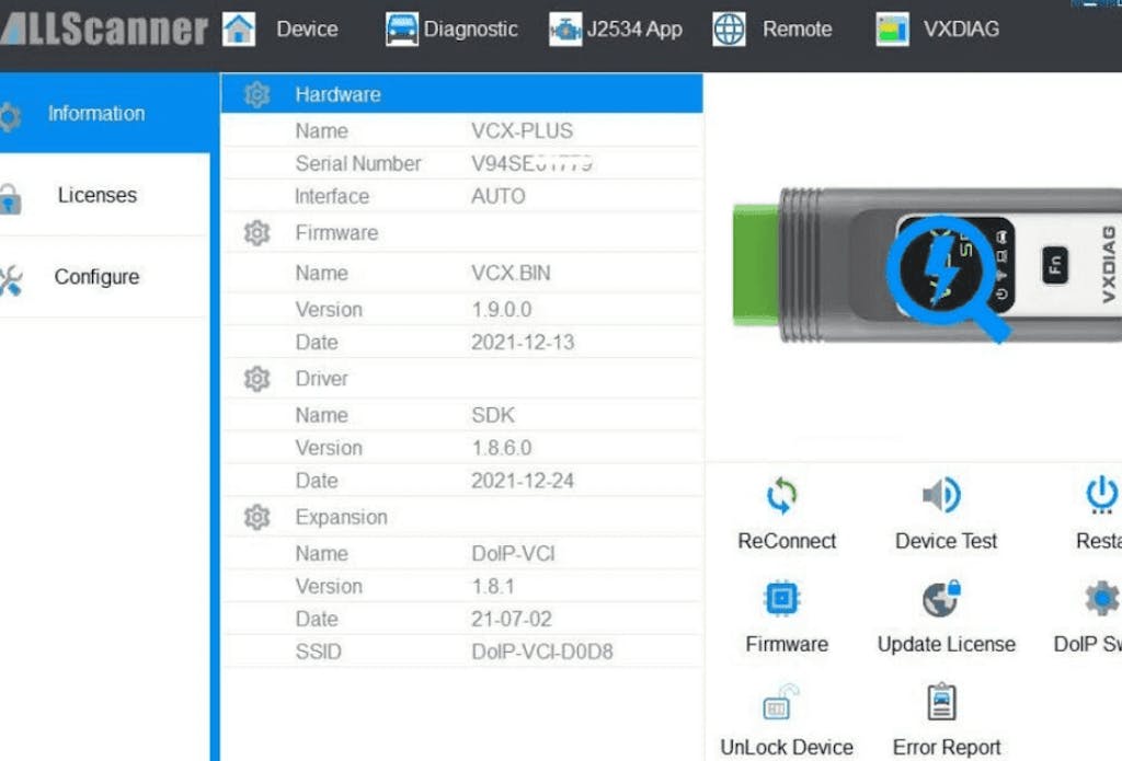 Device Connection – VXDIAG Official Website