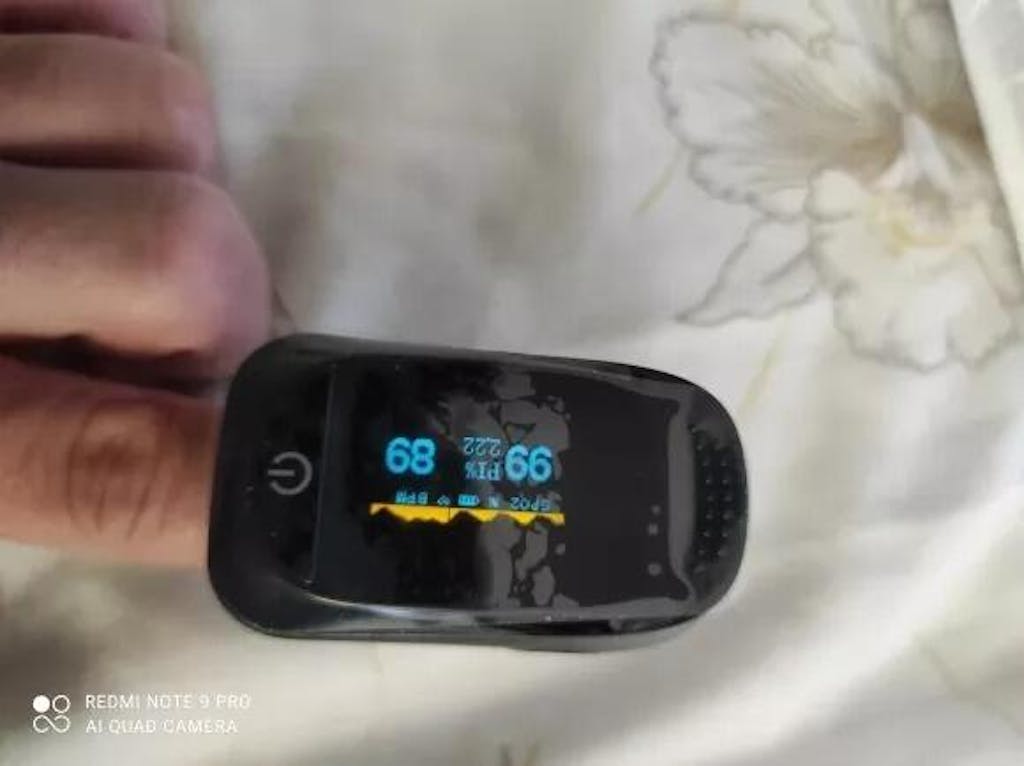 OxiCare Fingertip Pulse Oximeter, Oxygen Saturation Monitor, Pulse and ...