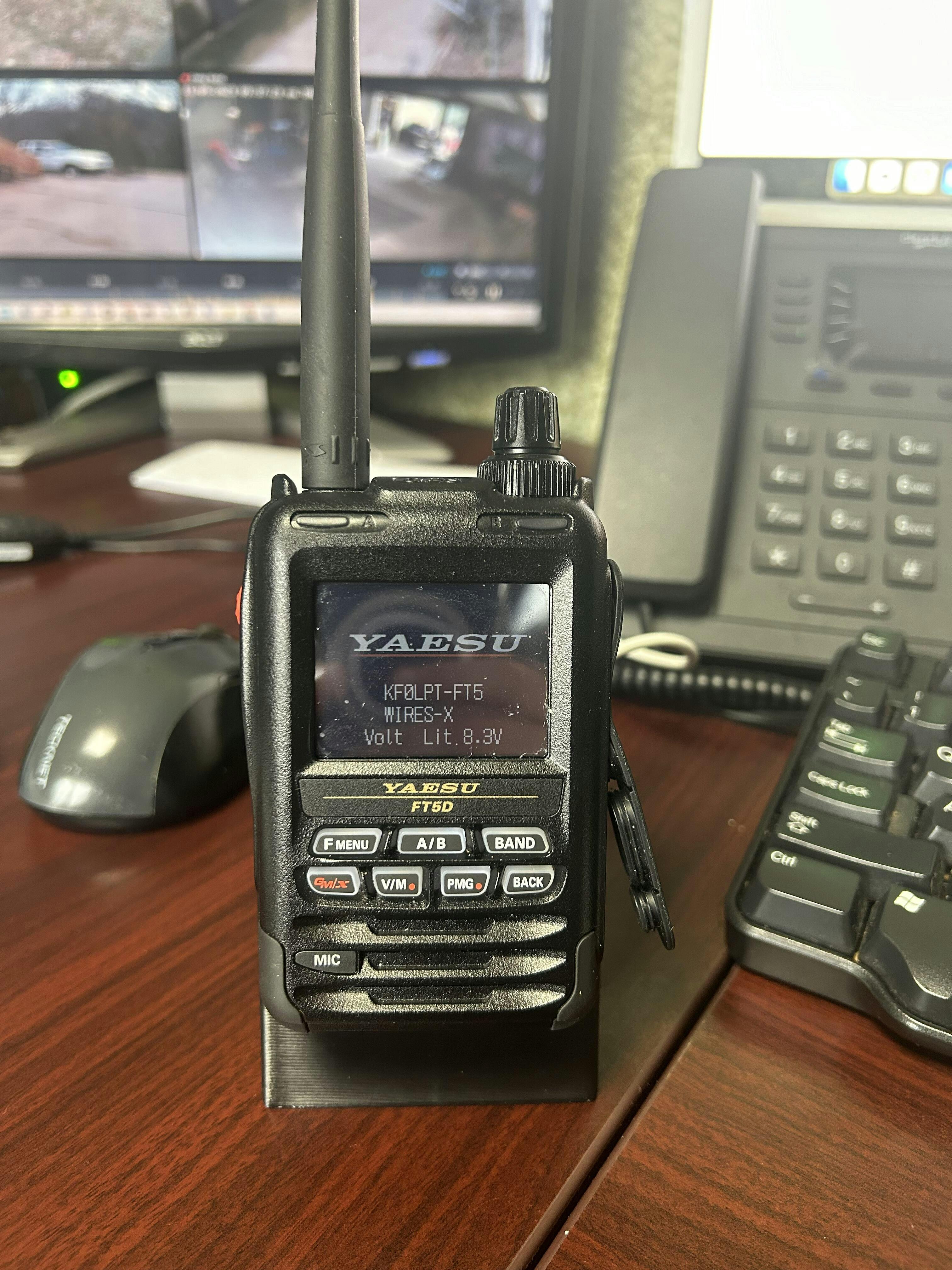 Desk Cradle for BP-Y14L v6 – W0AEZ Radio Gear