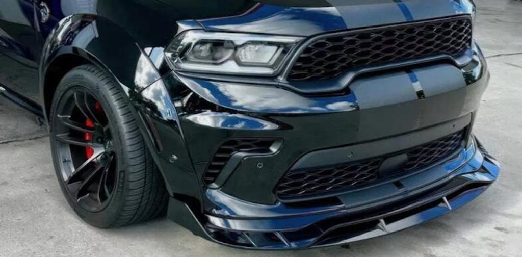 Front Bumper Lip For 21-25 Dodge Durango SRT Hellcat