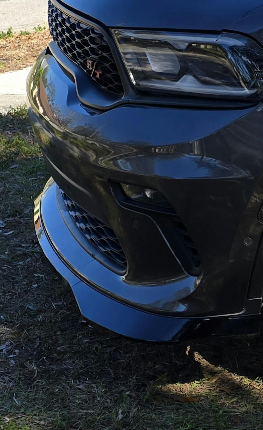 For 21-25 Dodge Durango Front Bumper Lip & Rear Diffuser