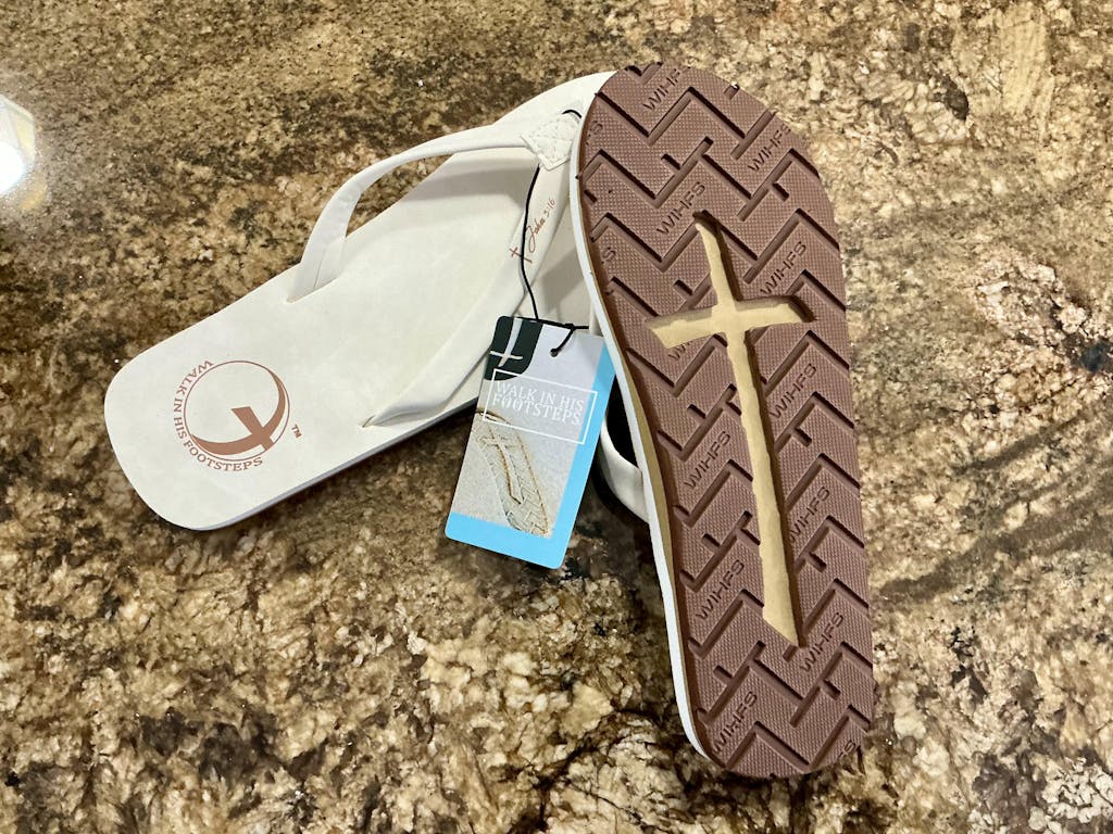 Christian Footwear - Cross Bottom Sandal - Women – Walk In His Footsteps