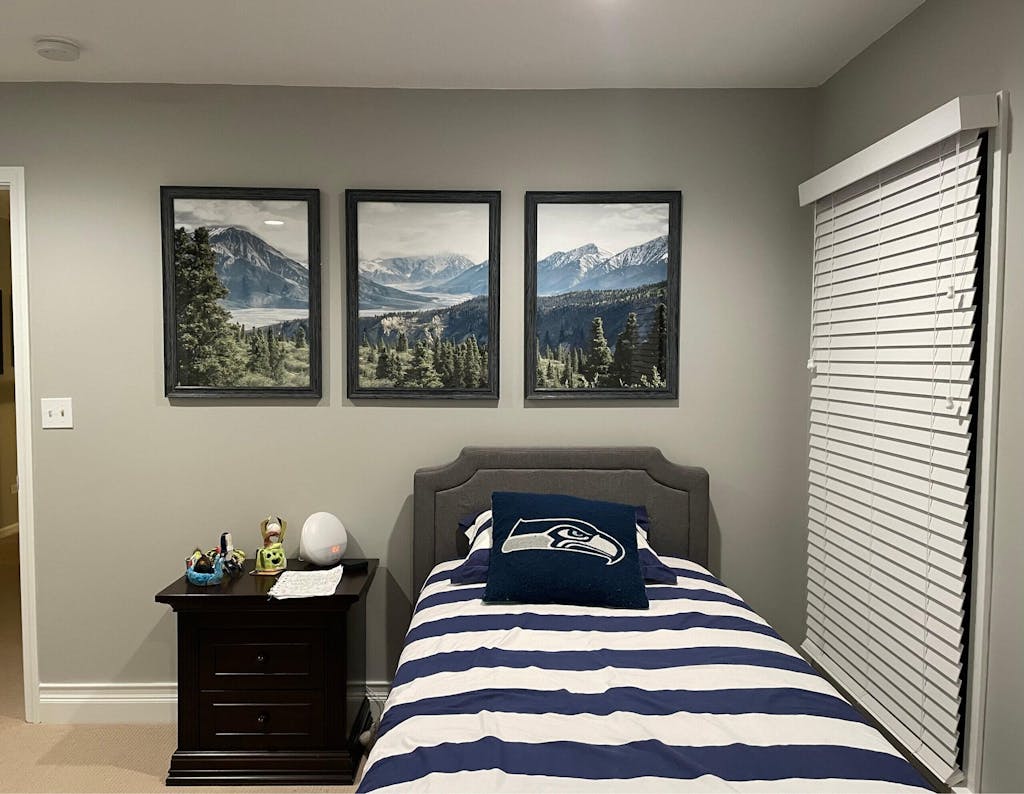 Canadian Kluane National Park Mountains Wall Art Set