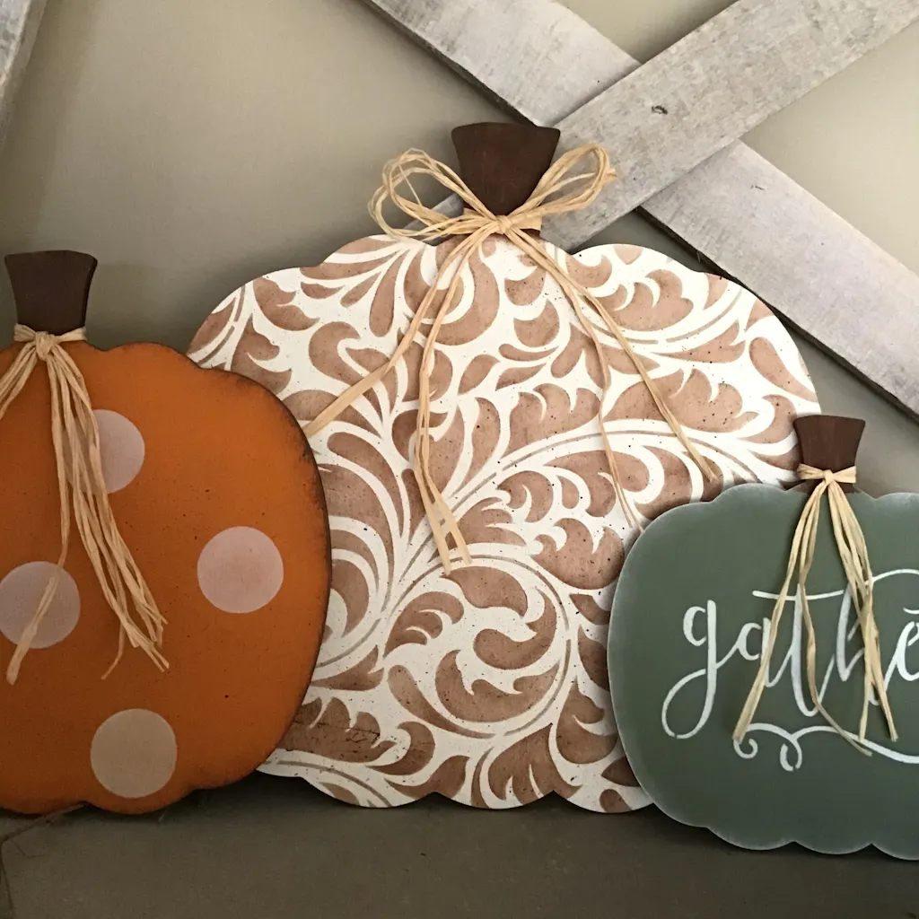 Pumpkin Cut-Outs with Stencils (3pk) – WallCutz Crafts