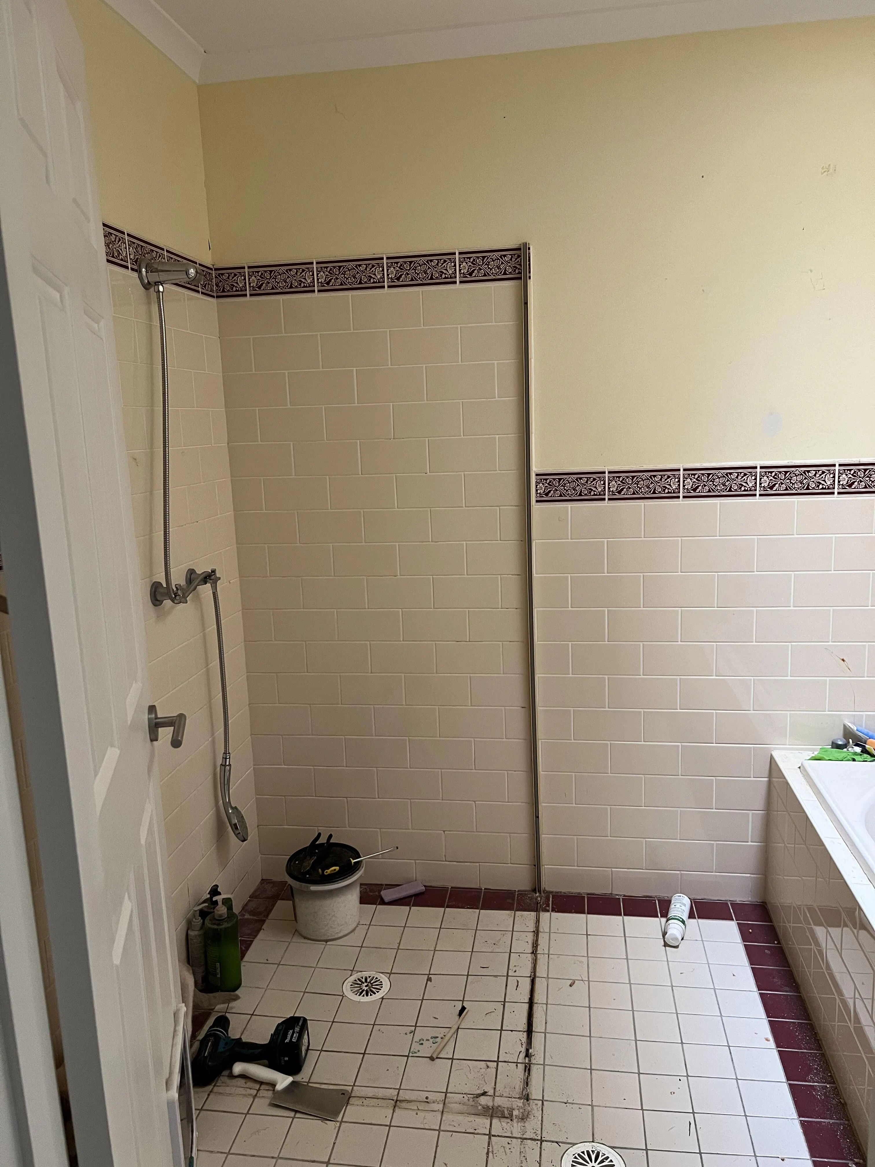 Weathered Stone Bathroom Wall Panel - WallPanels.com.au