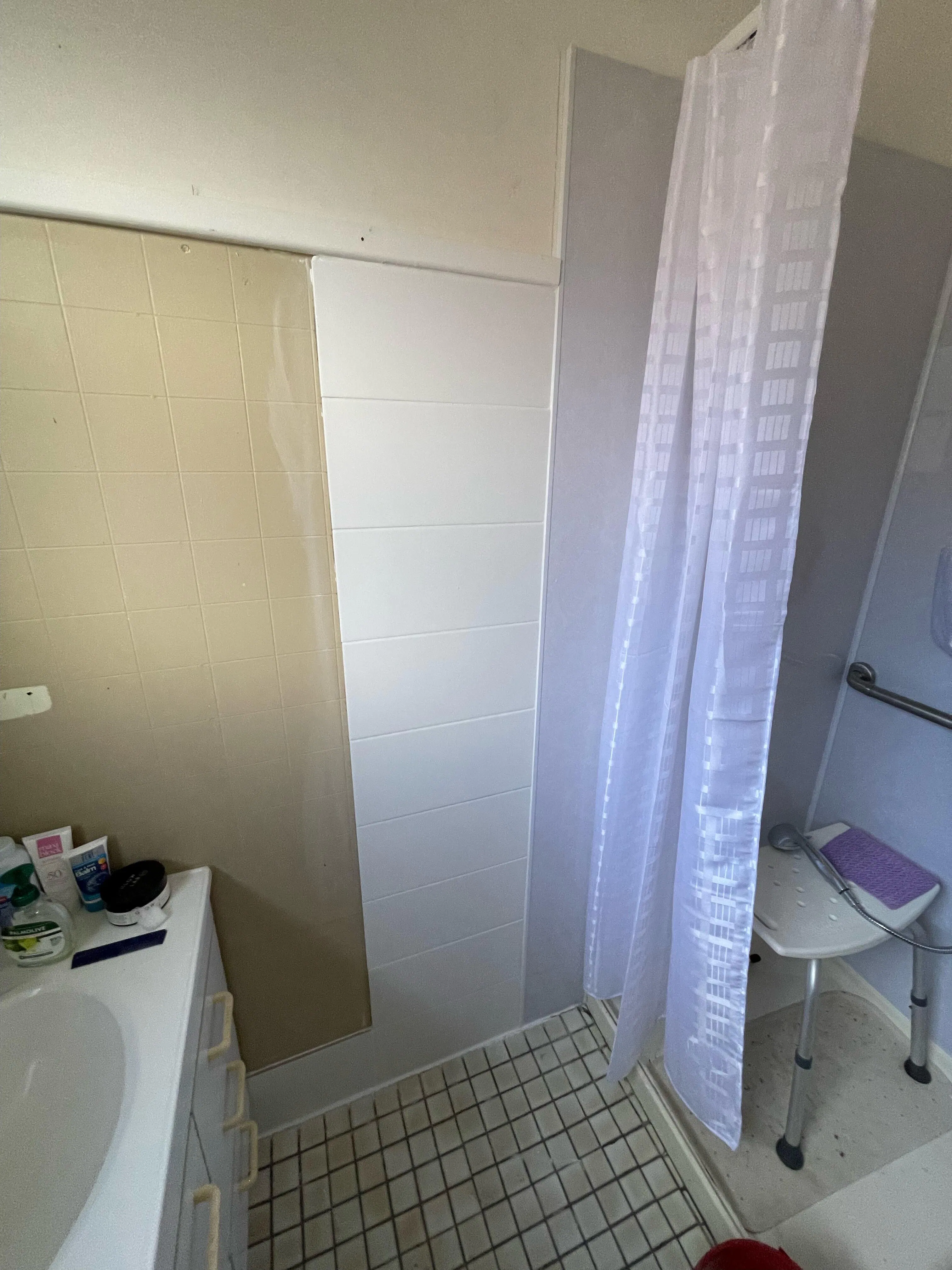 Weathered Stone Bathroom Wall Panel - WallPanels.com.au