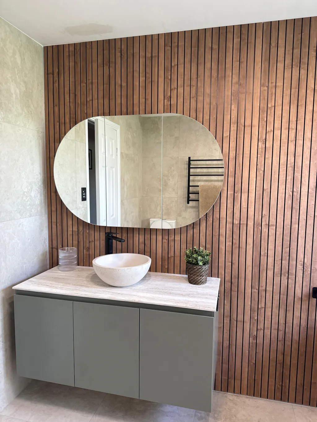 WPW® Pro Grey Limestone Wall Panel - WallPanels.com.au