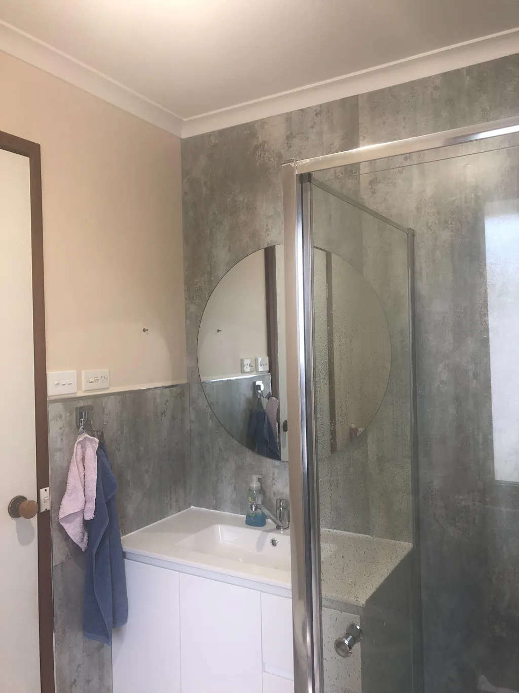 Weathered Stone Bathroom Wall Panel - WallPanels.com.au