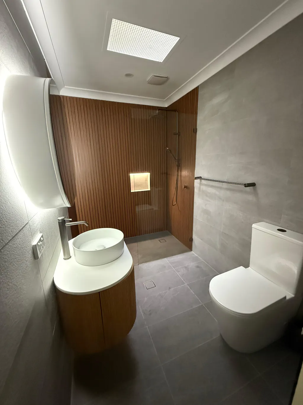 WPW® Pro Grey Limestone Wall Panel - WallPanels.com.au