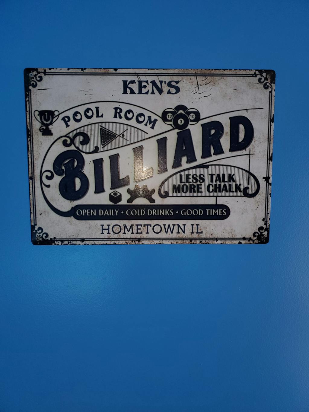 Personalized Billiard Pool Room Custom Classic Metal Signs - Wander Prints™