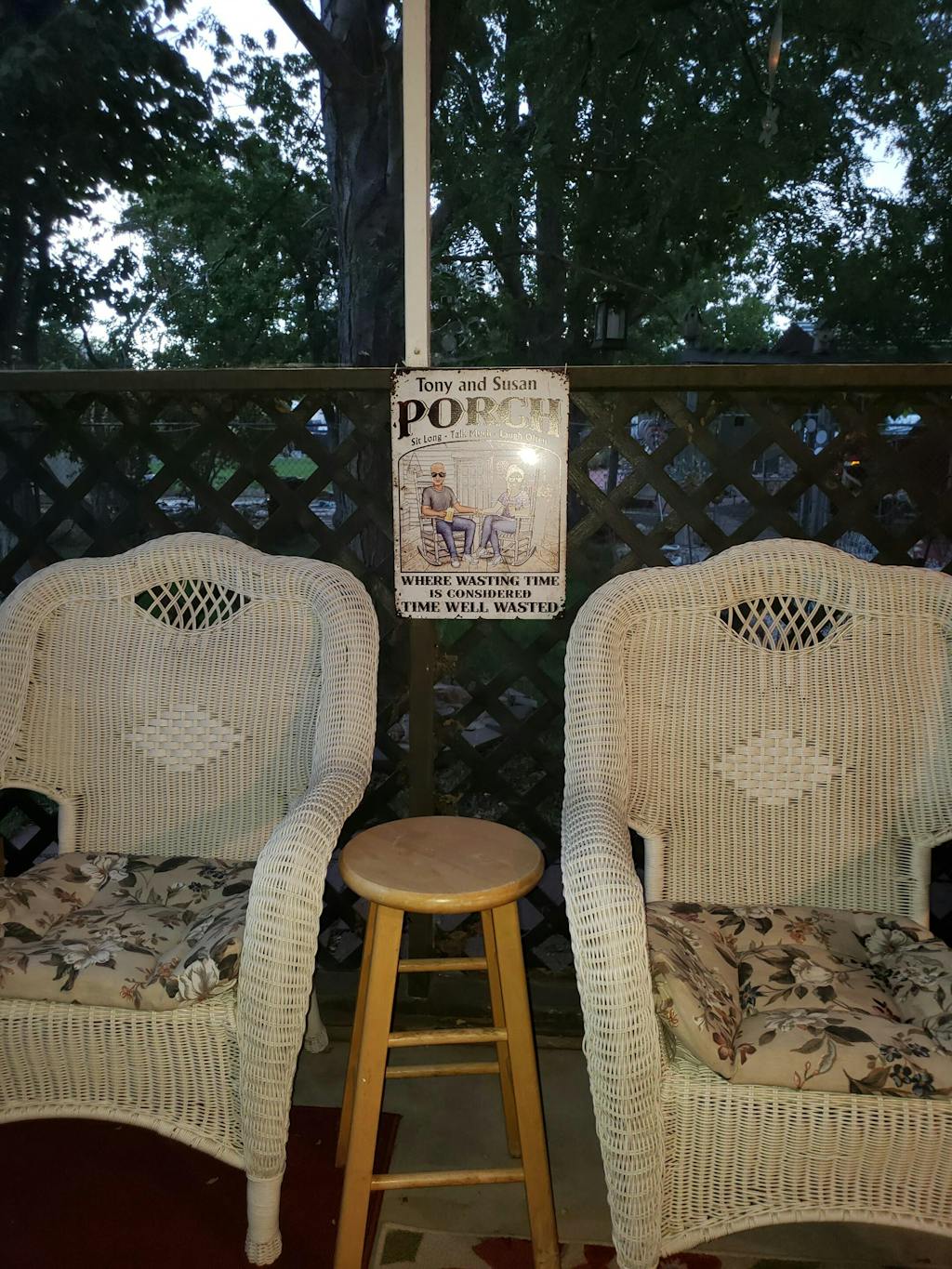 The Porch Time Well Wasted - Gift For Couples - Personalized Custom Cl ...