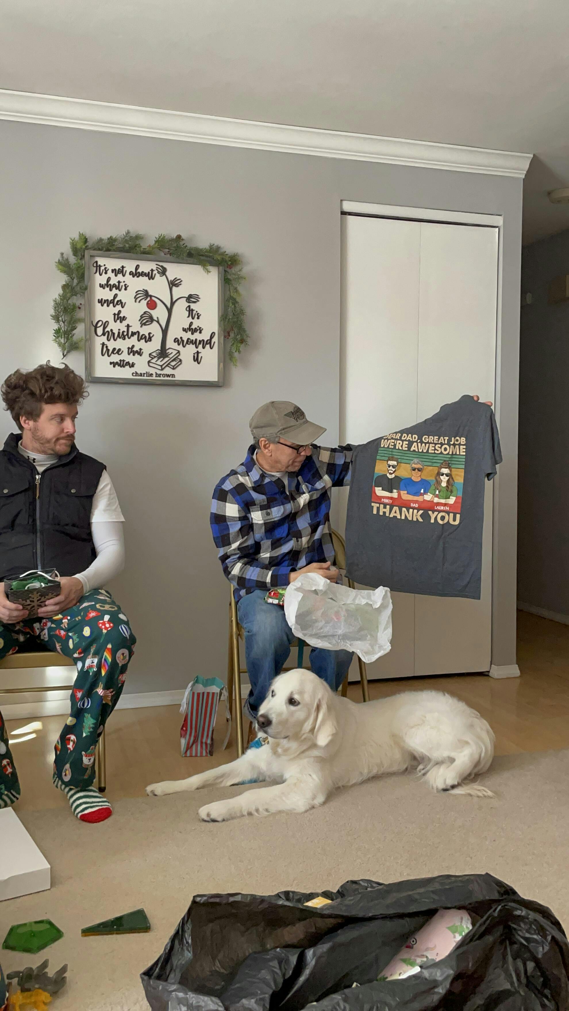 Dear Dad Great Job We're Awesome Thank You Young - Father Gift - Perso ...