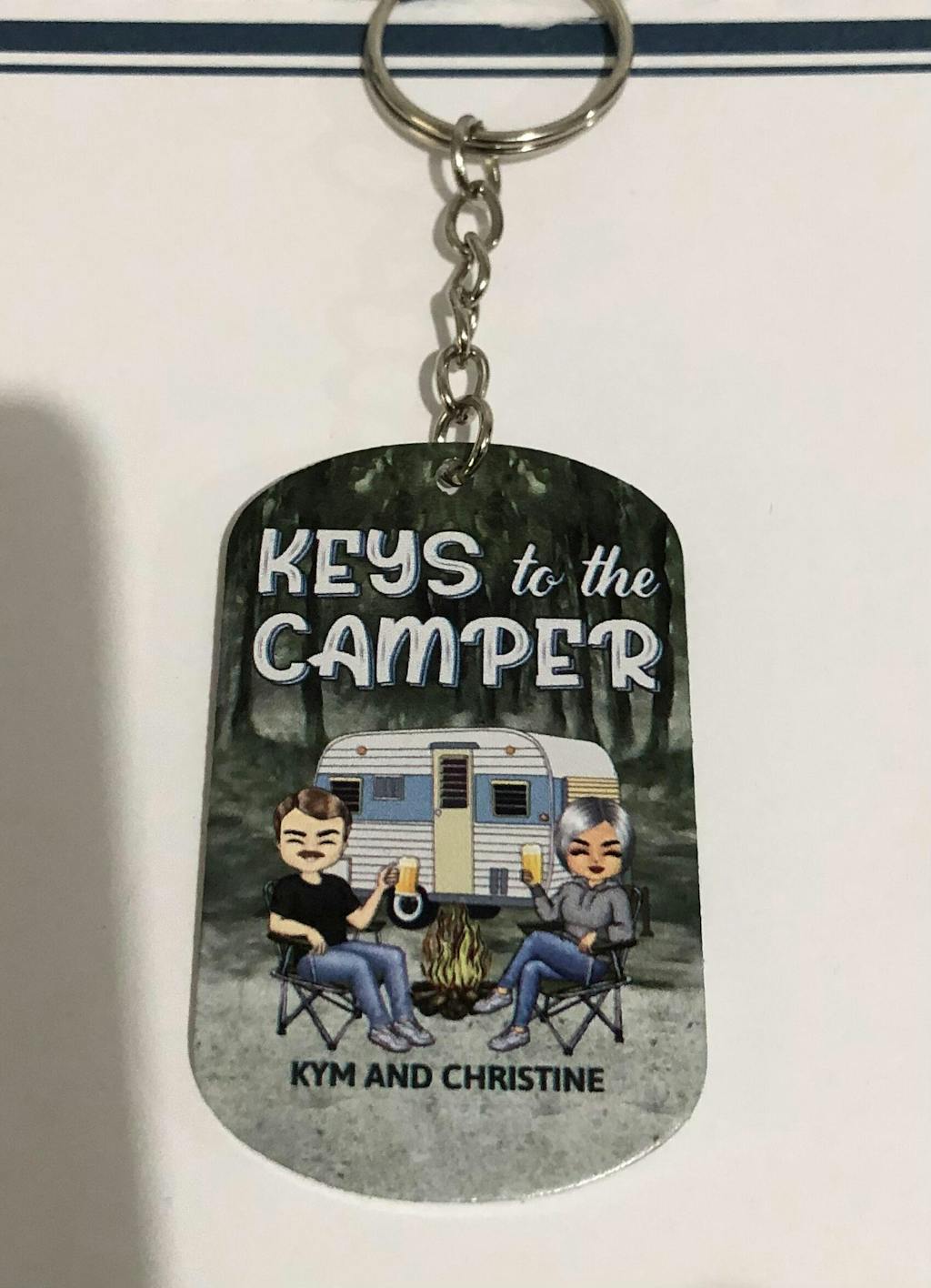 Keys To The Camper - Anniversary, Loving Gifts For Couples, Husband, W ...