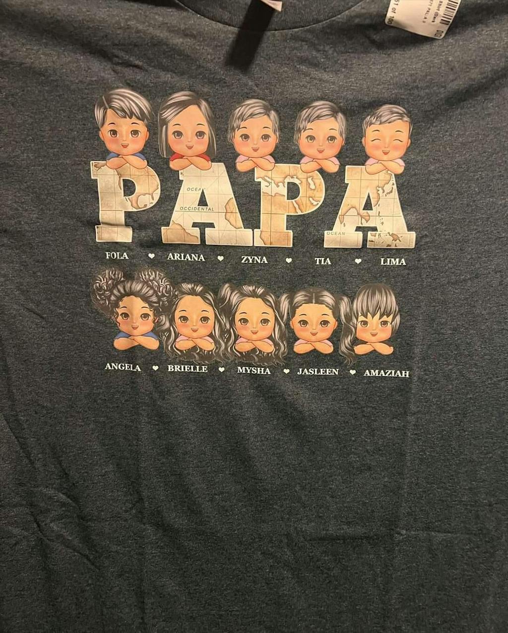 Vintage Map Papa Title - Birthday, Loving Gift For Dad, Father, Papa ...