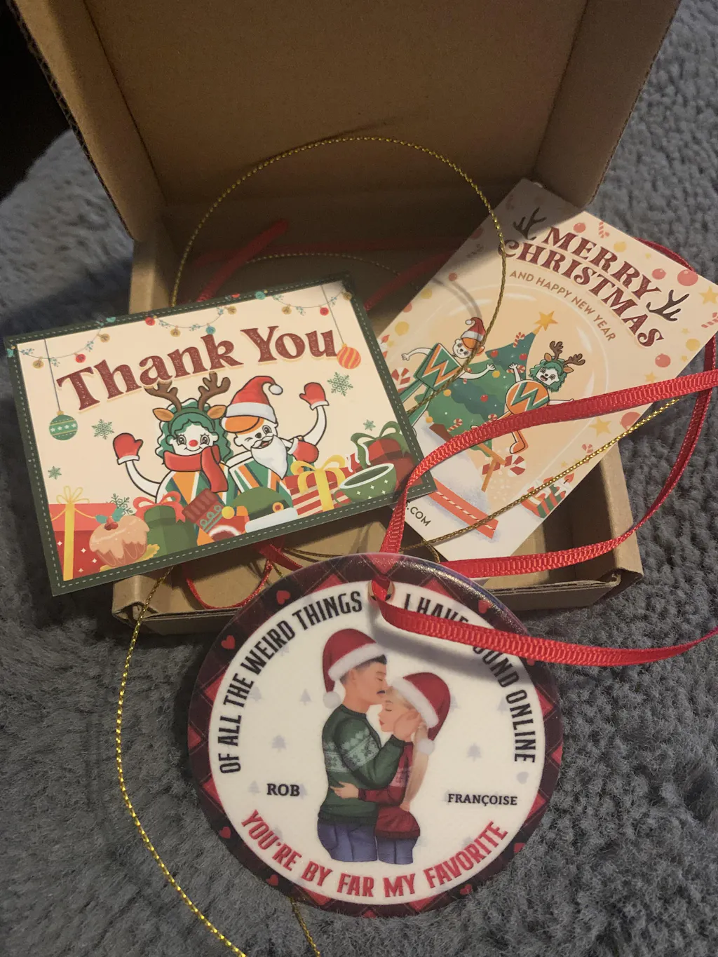 Christmas Couple You Are My Favorite By Far - Gift For Couples - Perso ...