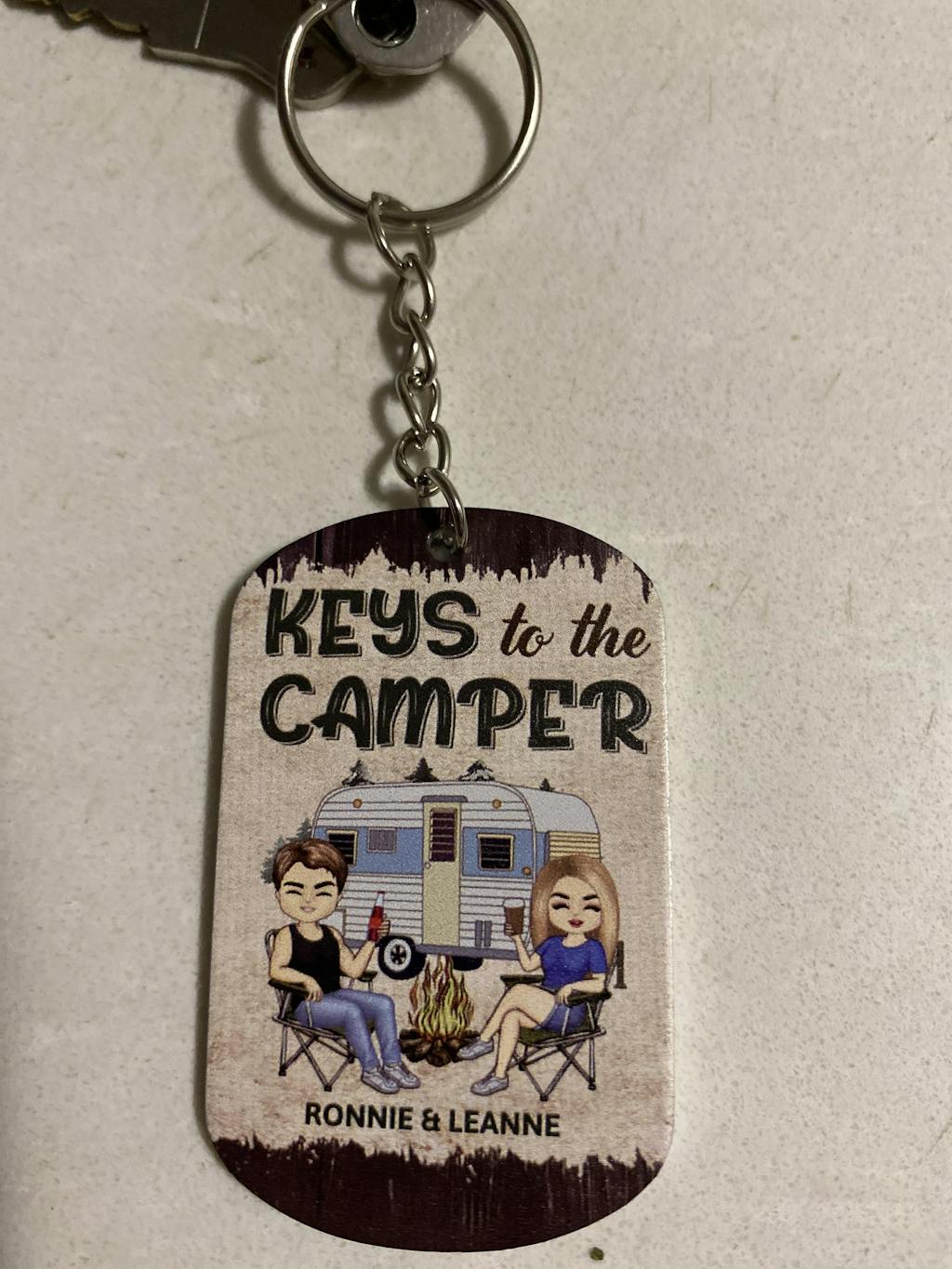 Keys To The Camper - Anniversary, Loving Gifts For Couples, Husband, W - Wander Prints™