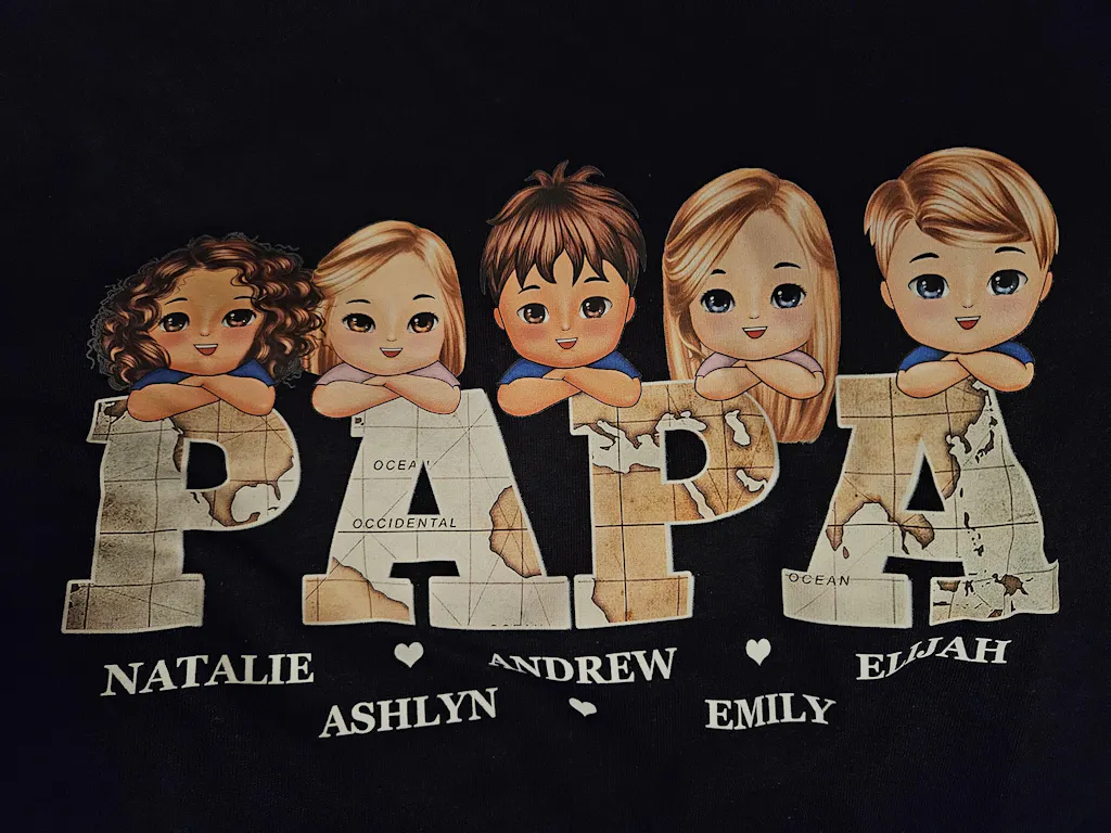 Vintage Map Papa Title - Birthday, Loving Gift For Dad, Father, Papa ...