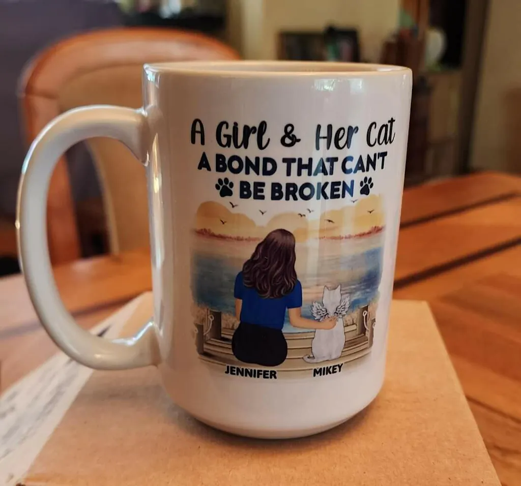 A Bond That Can't Be Broken - Gift For Cat Lovers, Cat Mom, Cat Dad ...