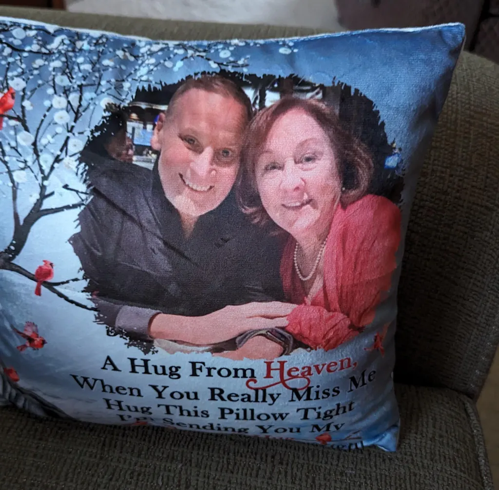 Custom Photo A Hug From Heaven - Memorial Gift For Family, Friends - P ...