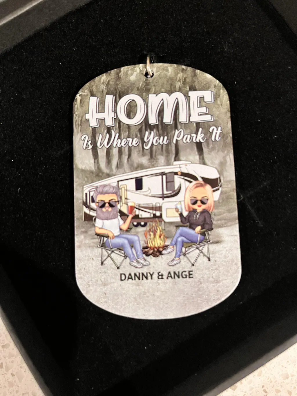 Keys To The Camper - Anniversary, Loving Gifts For Couples, Husband, W ...