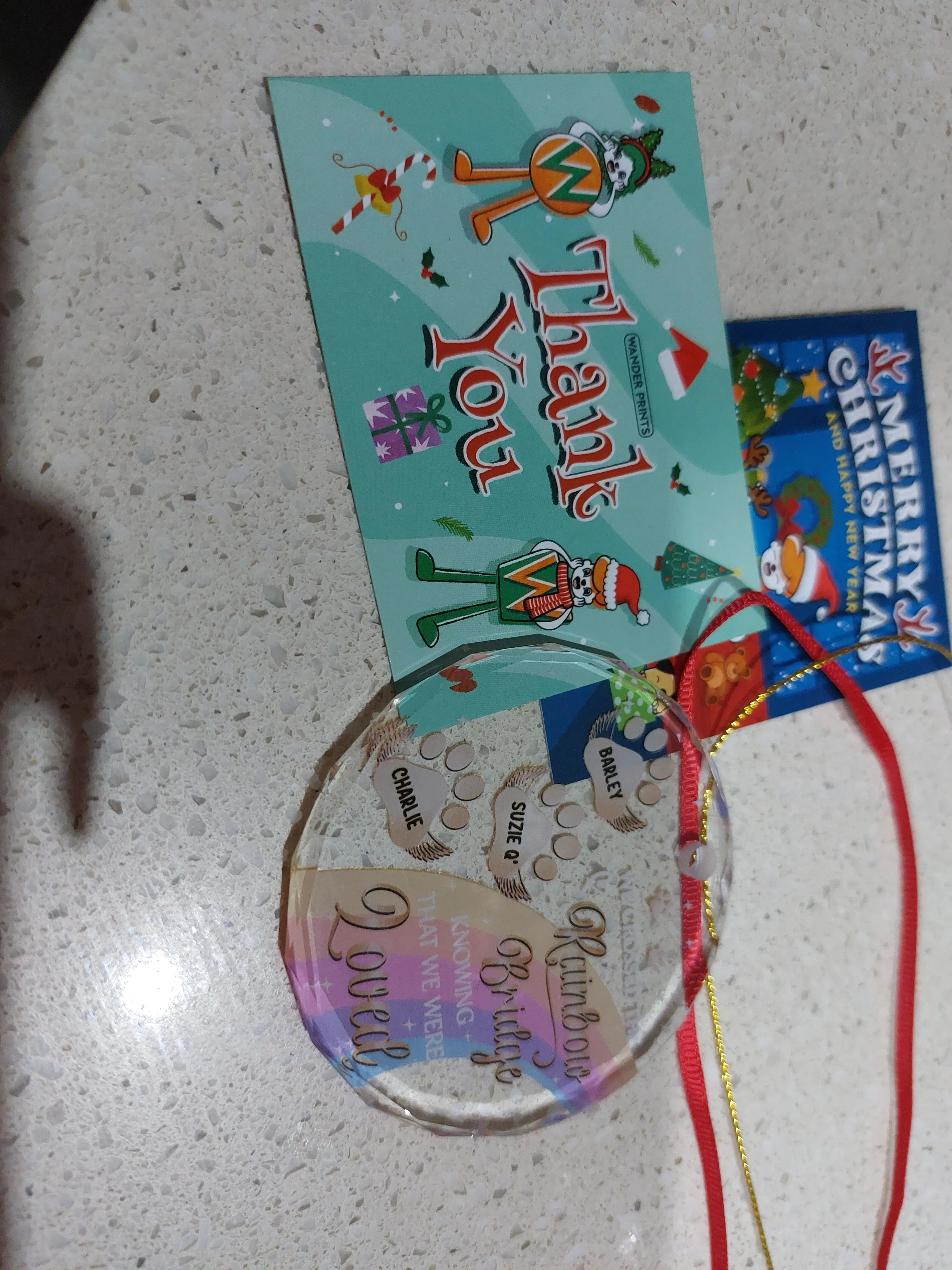 I Crossed The Rainbow Bridge Memorial Pet - Personalized Circle Glass ...