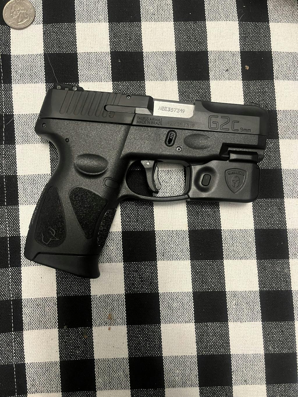 Mini Gun Light with Kydex Holster Tailored Made for Taurus G2C / Tauru